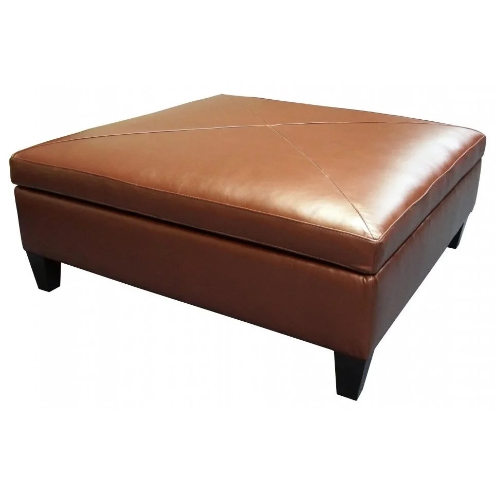 Jonathan Louis Ottomans 83362 Large Square Storage Ottoman | Thornton ...