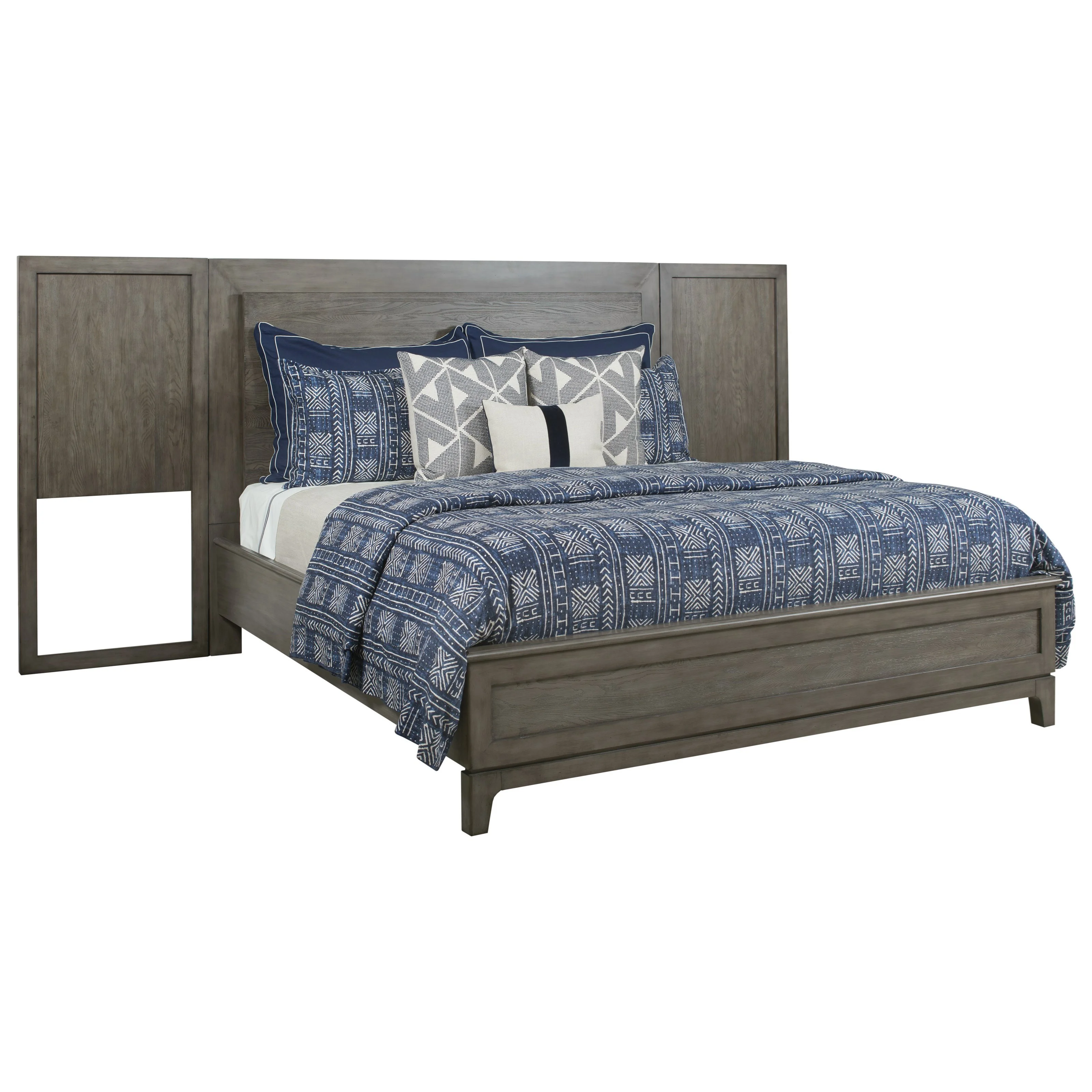 Kincaid Furniture Cascade 863-306P+2xP35 Kline King Pier Bed with LED ...