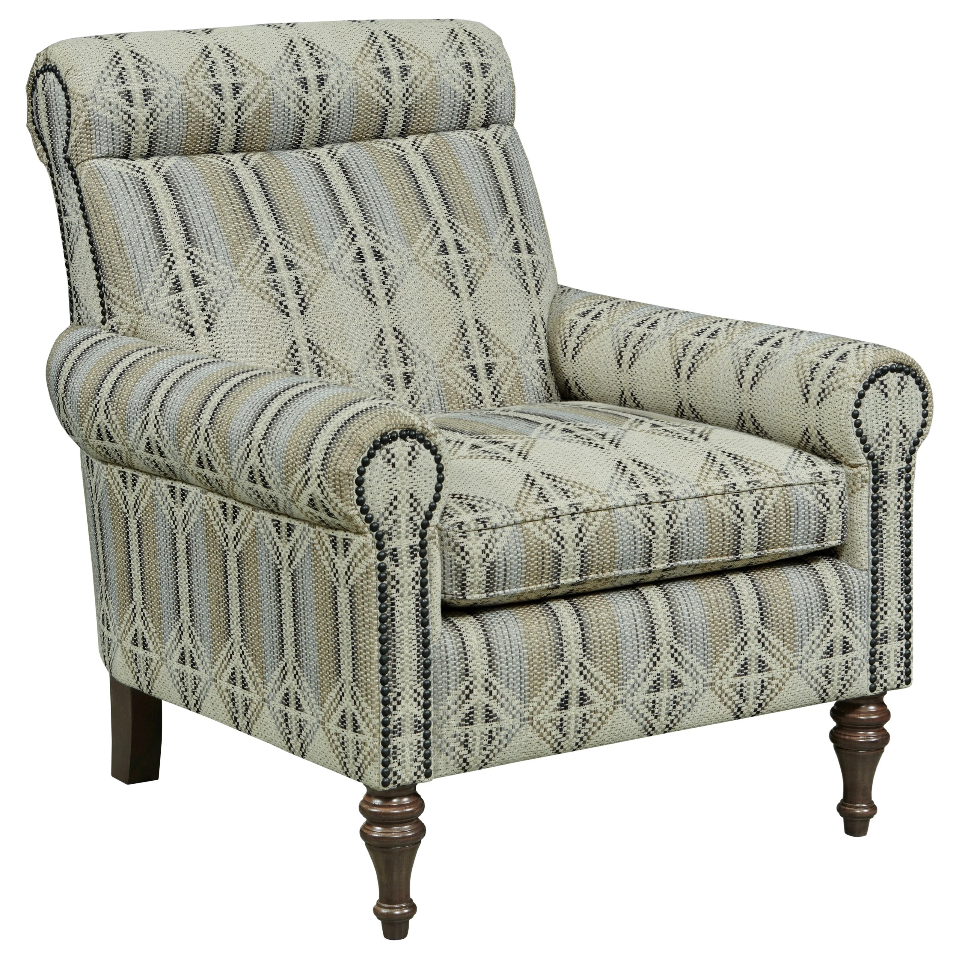 Kincaid Furniture Accent Chairs 059-00 Transitional Upholstered Chair ...