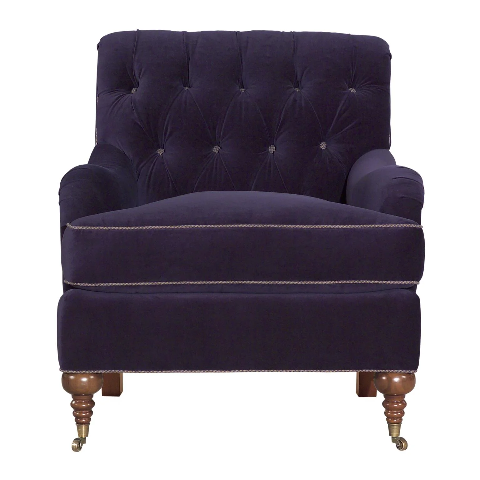 Kincaid Furniture Accent Chairs UPH-072-00 Button Tufted Accent Chair ...