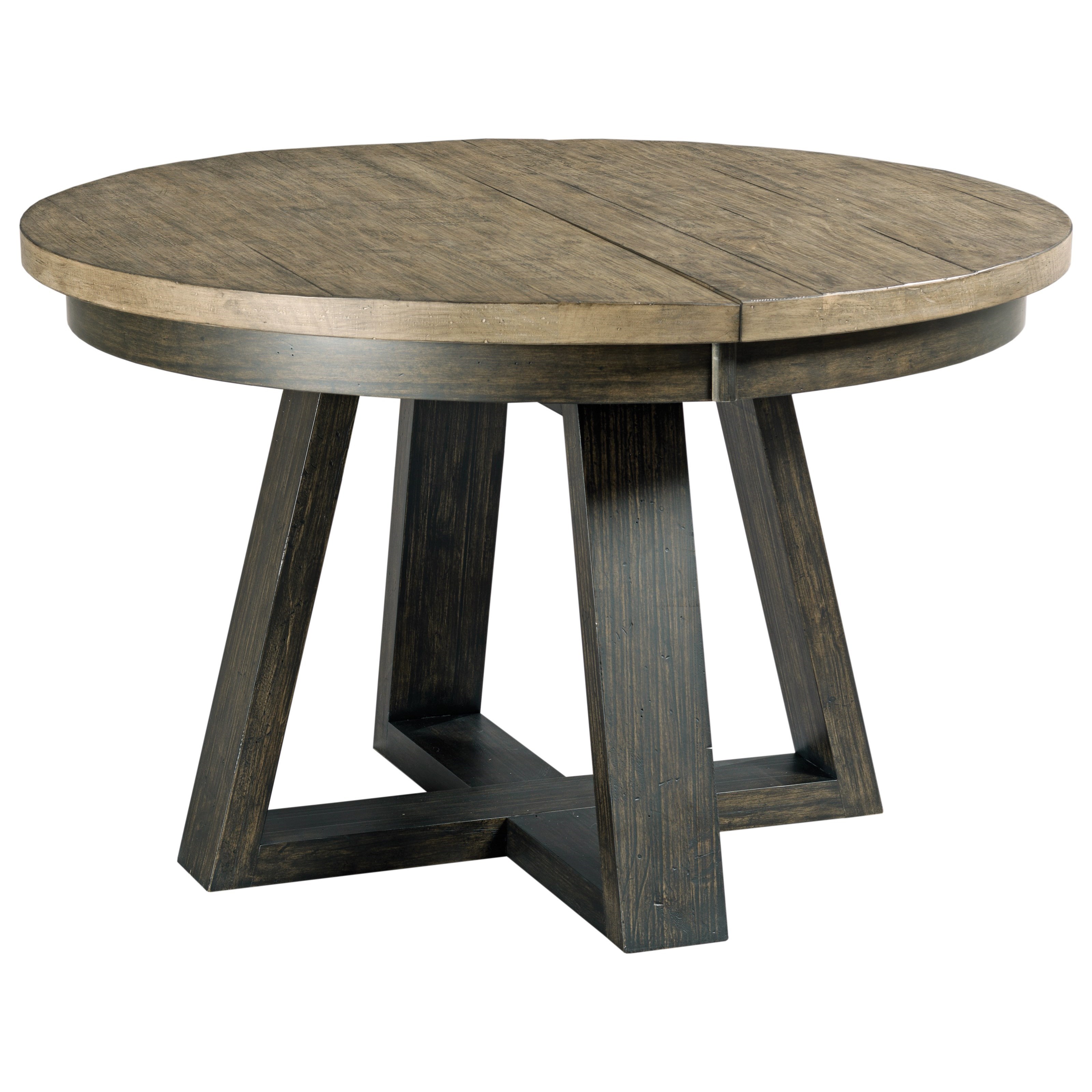 Kincaid Furniture Plank Road 706701125 Button Solid Wood Dining Table ...