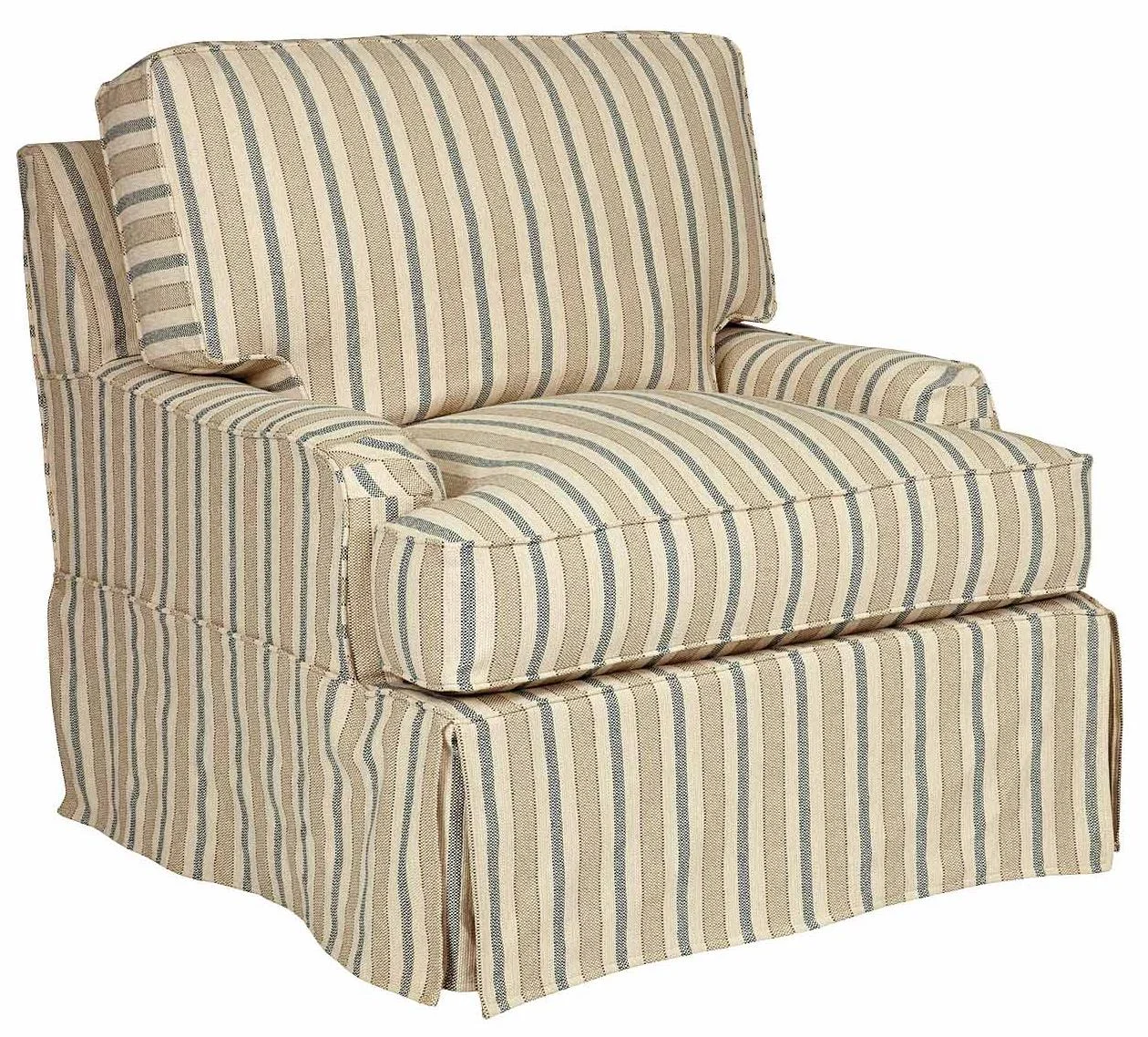 Kincaid Furniture Simone UPH-650-94 Casual Upholstered Chair with Slip ...