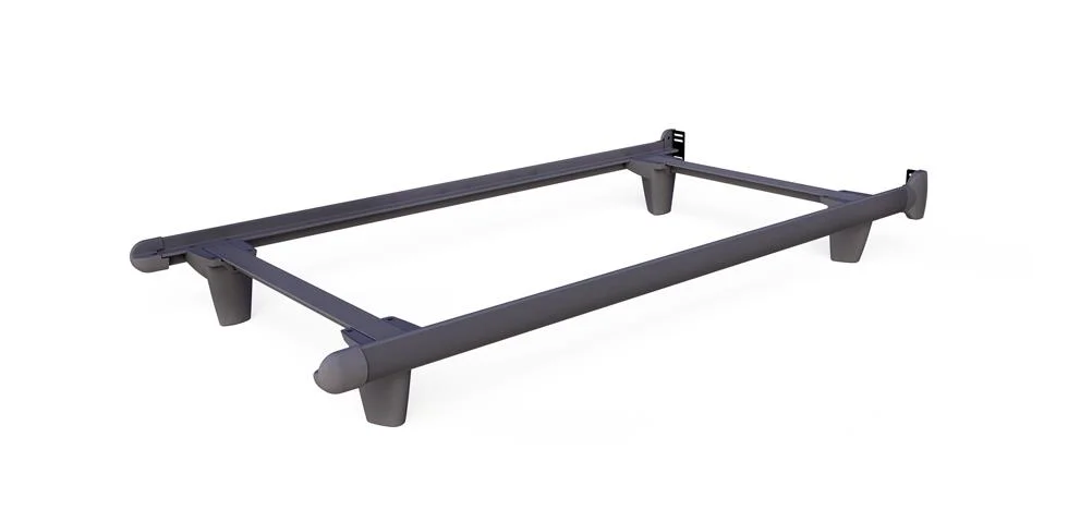 Knickerbocker Embrace E44932243 Twin/TXL Bed Frame - Grey | HomeWorld ...