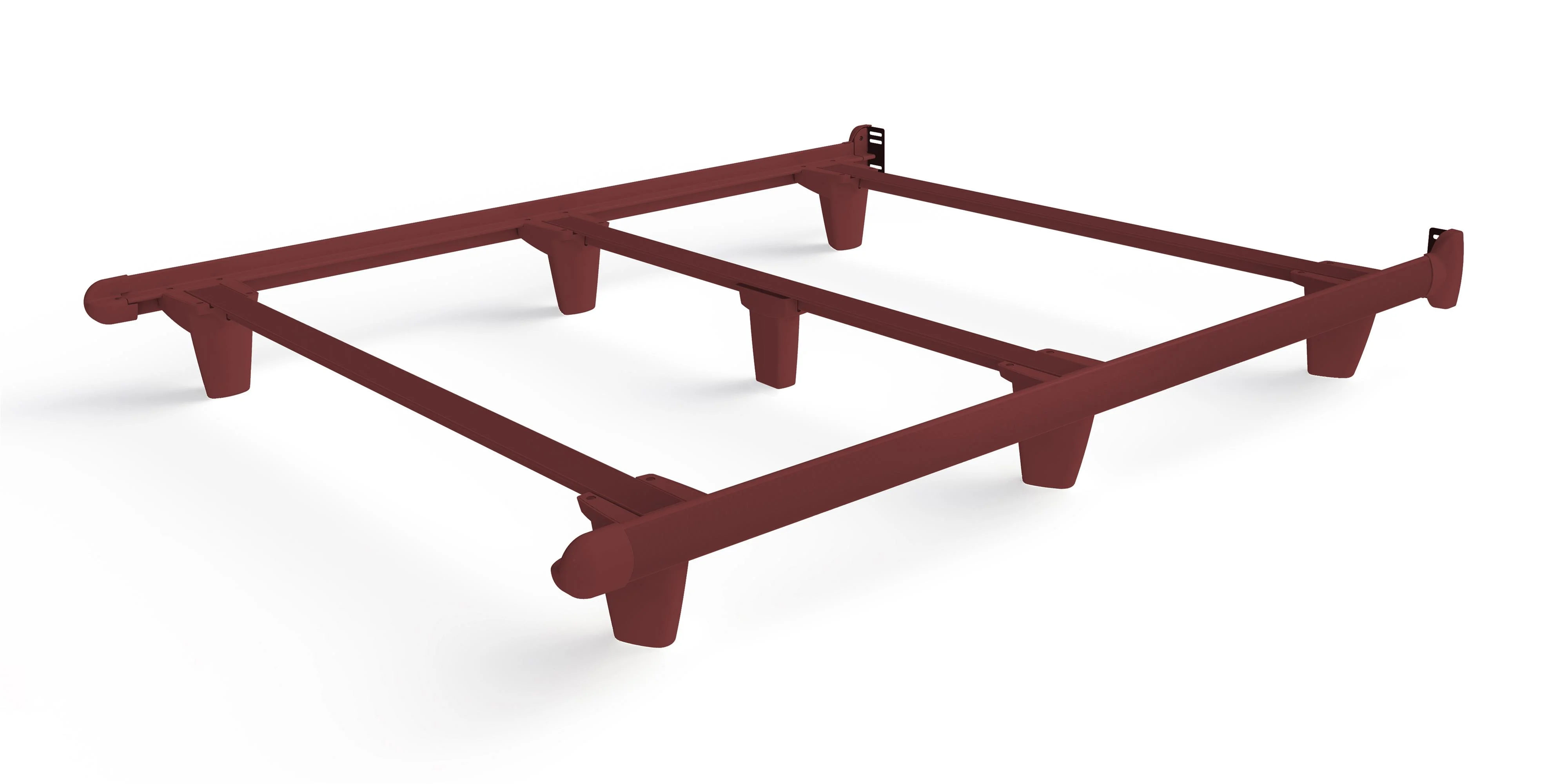 Knickerbocker Embrace E44932250 Queen Bed Frame - Red | HomeWorld ...