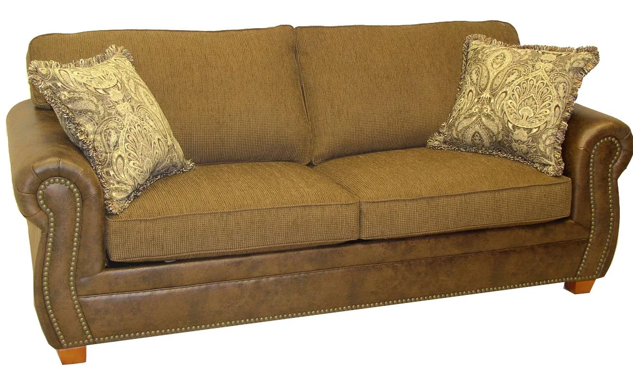 LaCrosse 361 361-605 85" Queen Sofa Sleeper with Innerspring Mattress ...