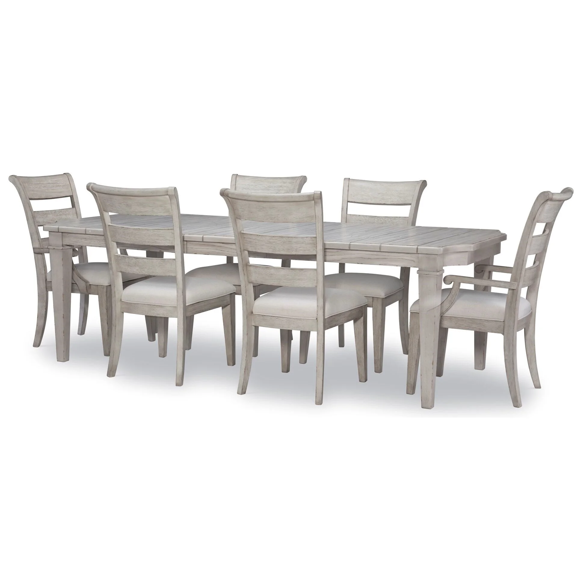 Legacy Classic Belhaven 9360-240x4+9360-241x2+9360-222x1 7-Piece Table ...