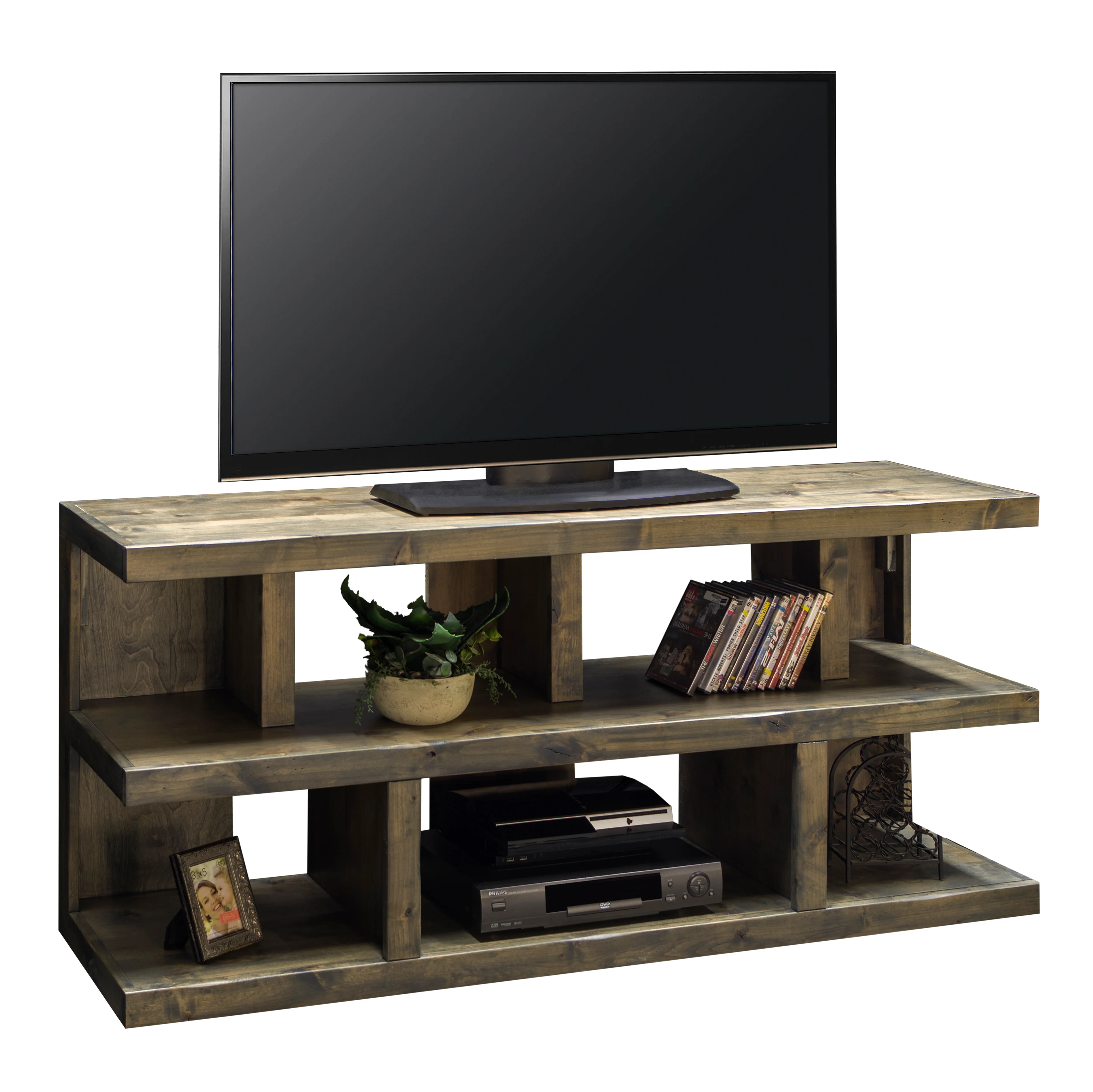 Legends Furniture Joshua Creek JC1230.BNW Joshua Creek 64" TV Console ...