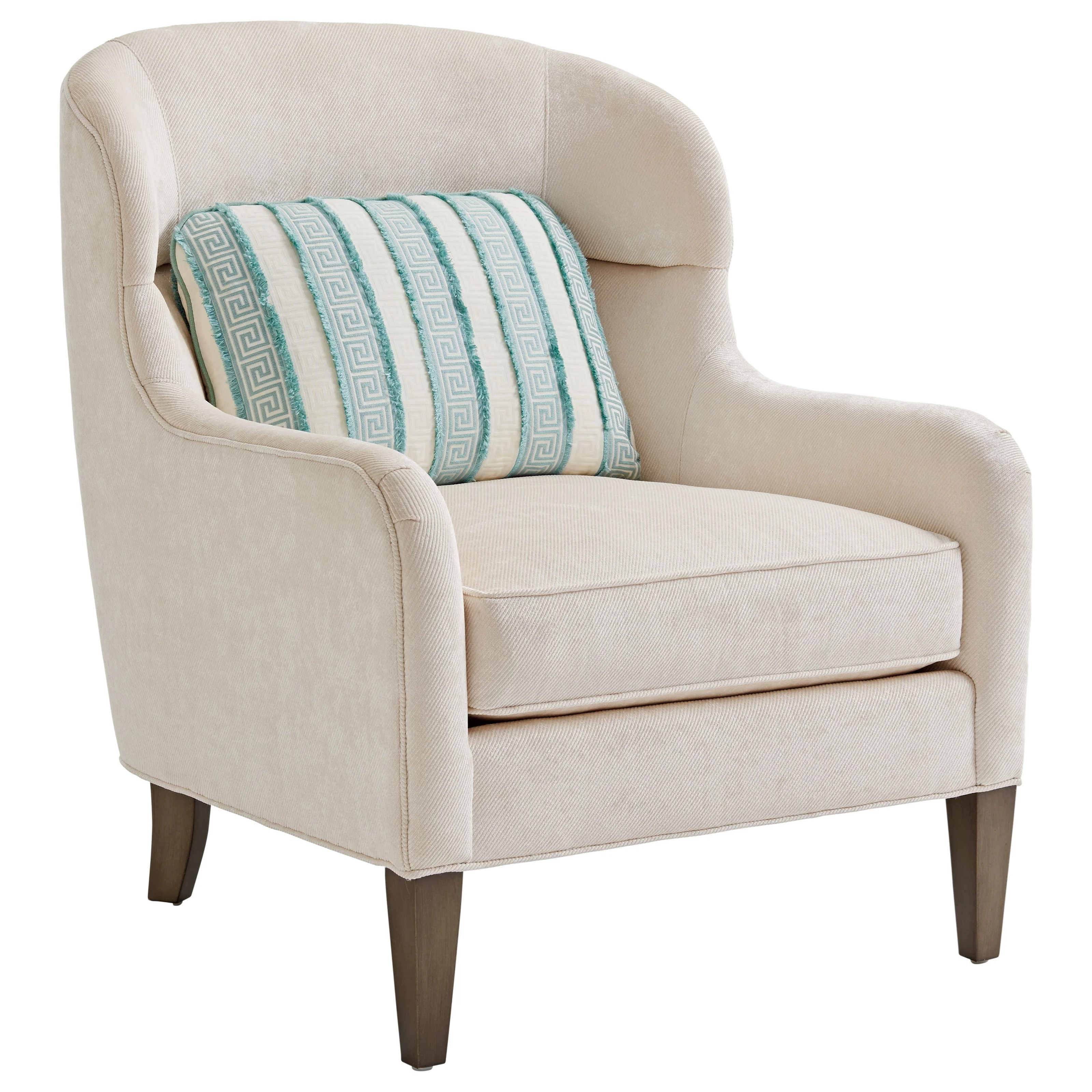 Lexington Ariana 7648-11 Chaffery Barrel Back Lounge Chair | Baer's ...