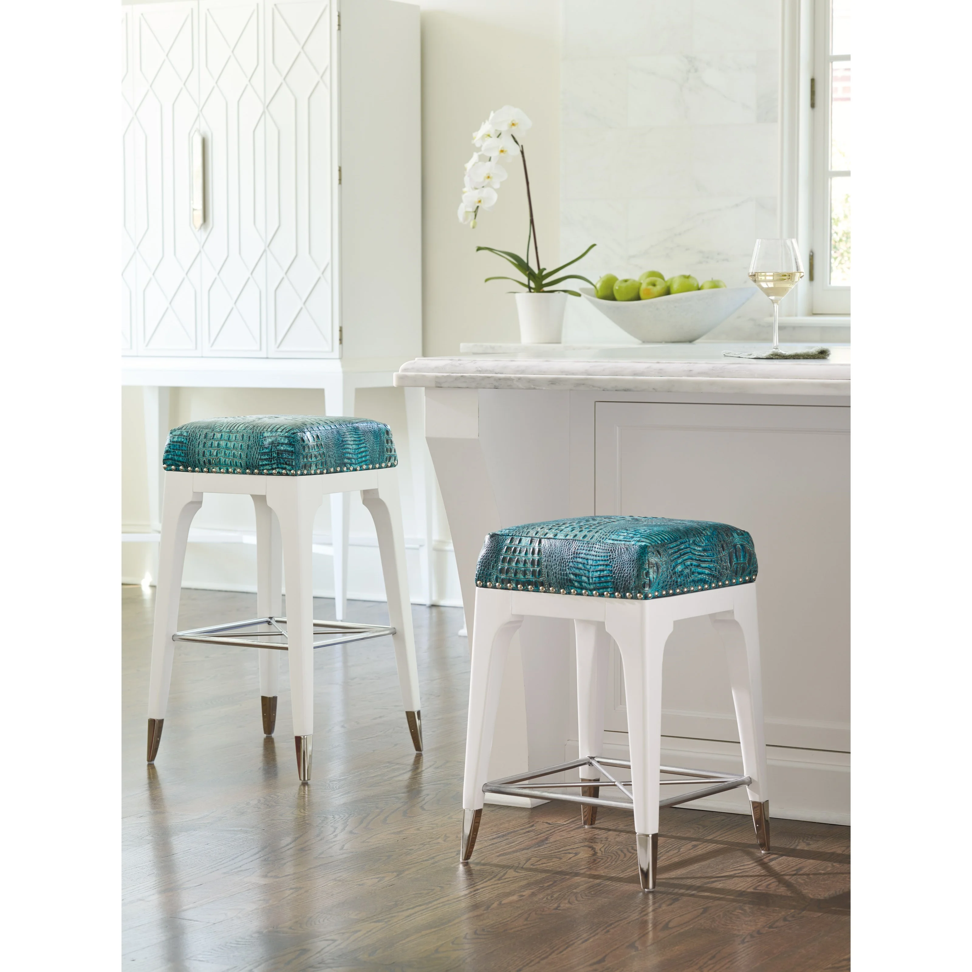 Lexington Avondale 415-895 Northbrook Counter Stool in Custom Fabric or ...