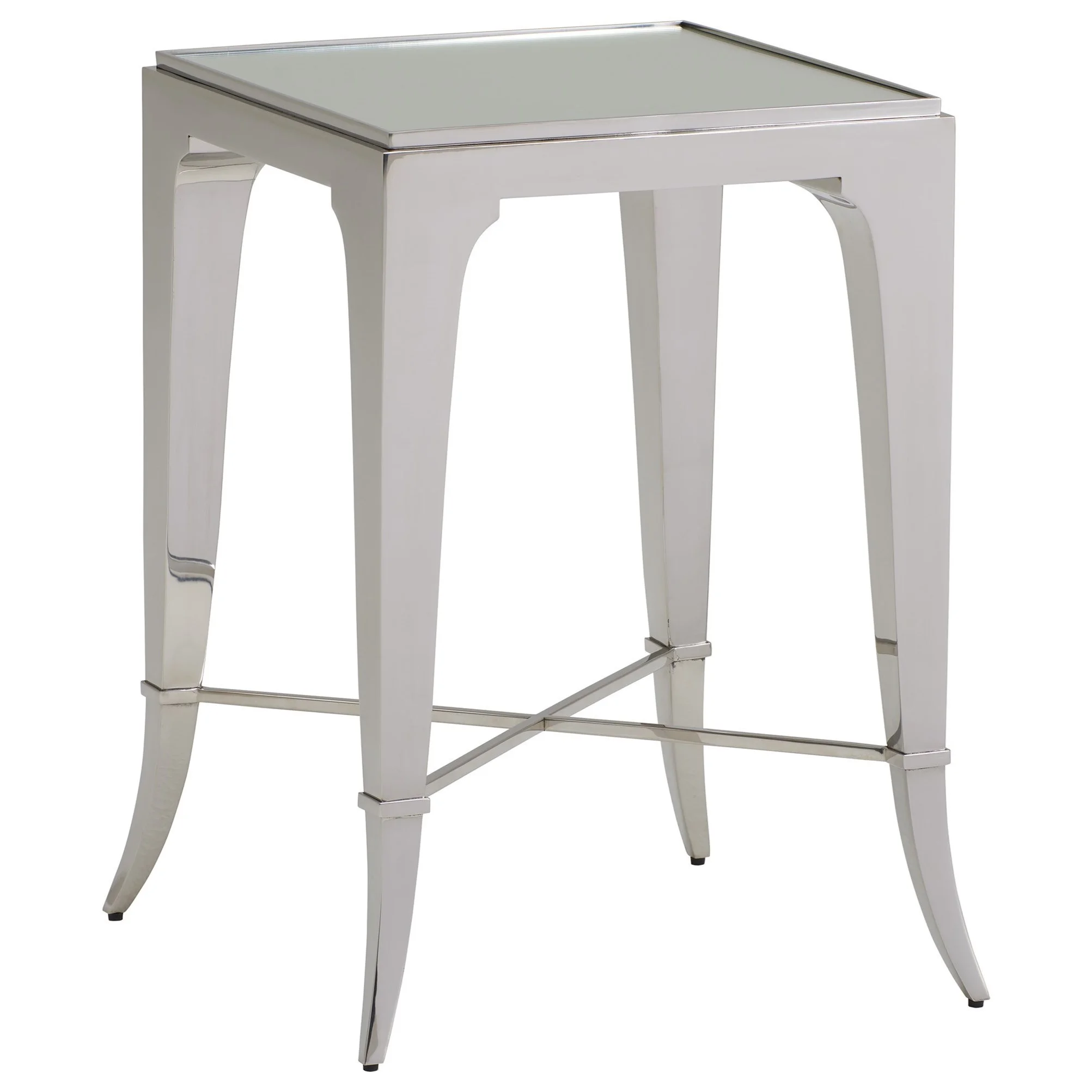 Lexington Avondale 415-952 Hoffman Stainless Steel End Table with ...