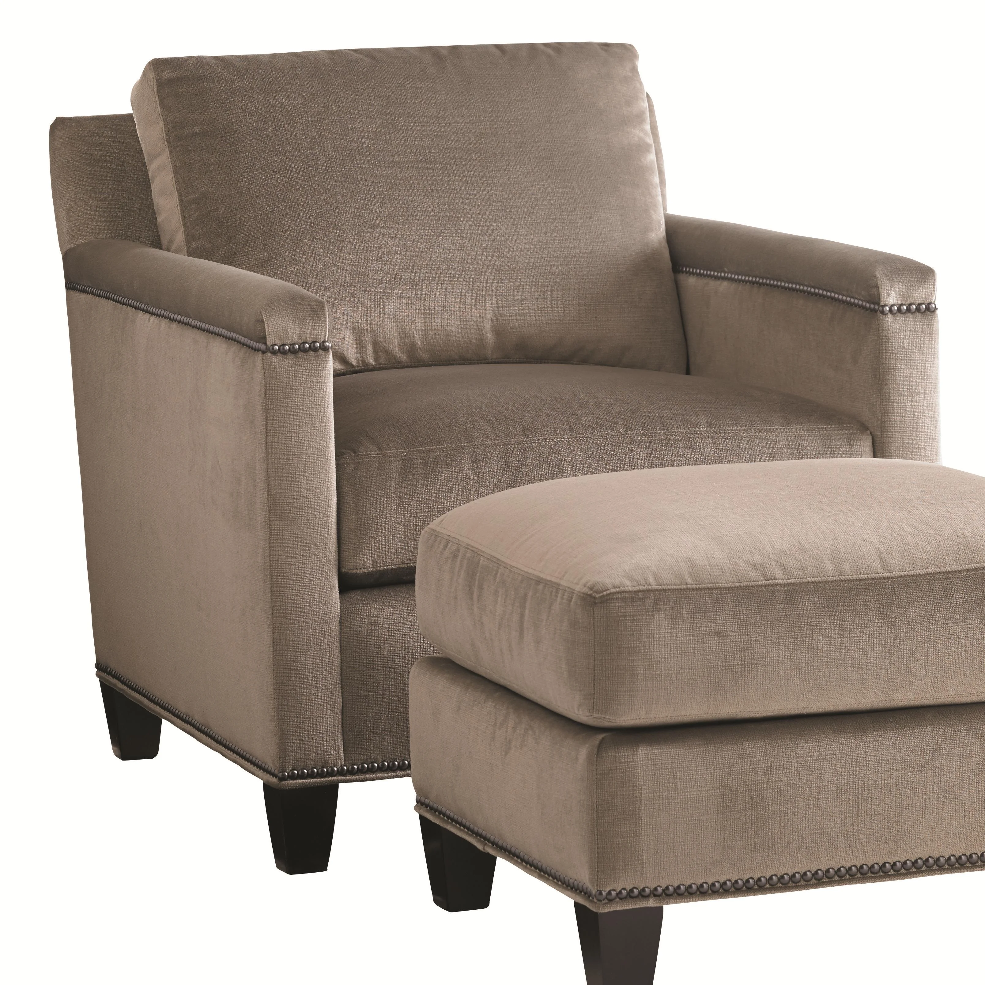 Lexington Carrera 7728-11 Strada Contemporary Chair with Nailhead Trim ...