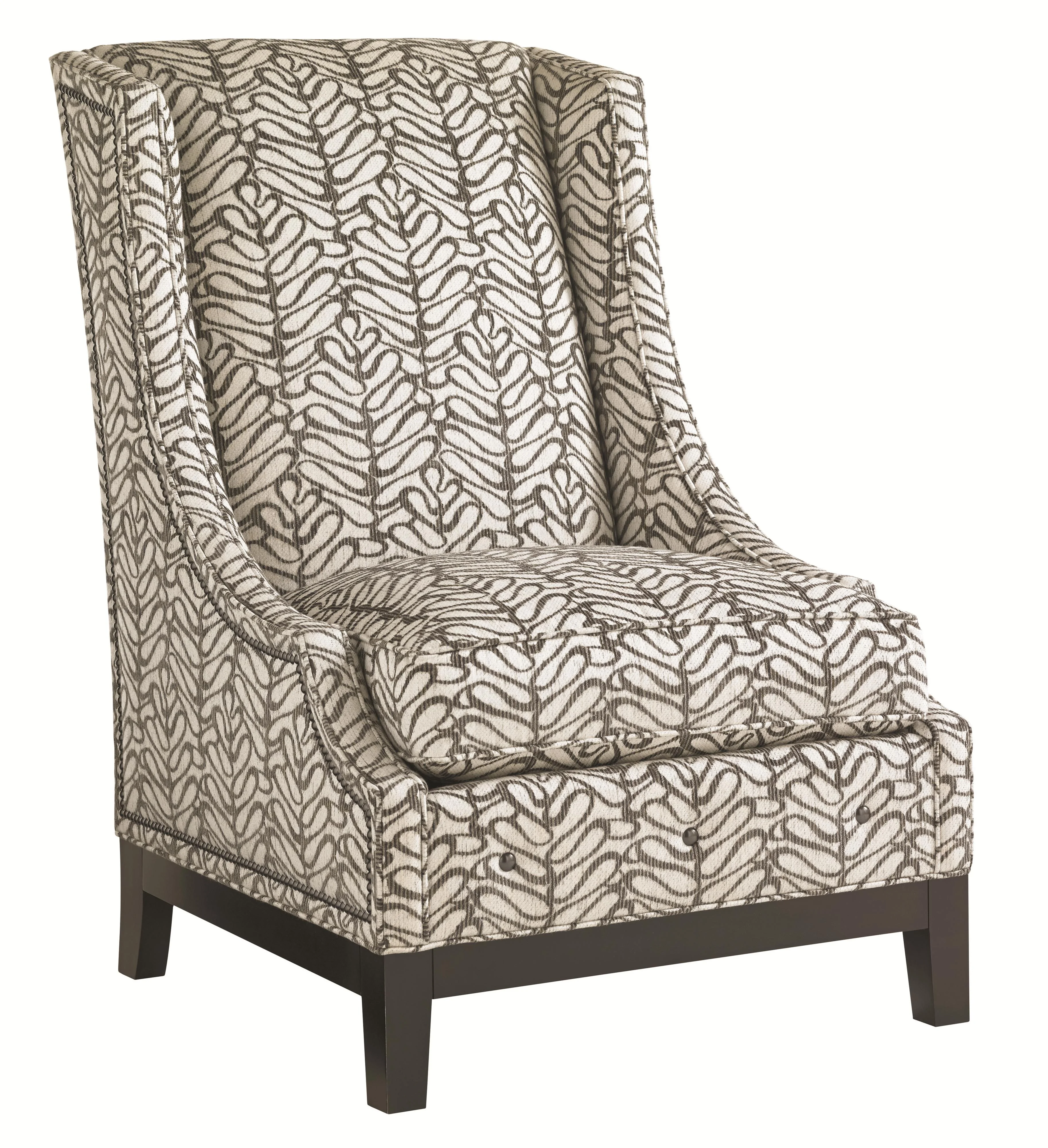 Lexington 7154-11 Ava Wing Chair | Belfort Furniture | Uph - Wing Chair