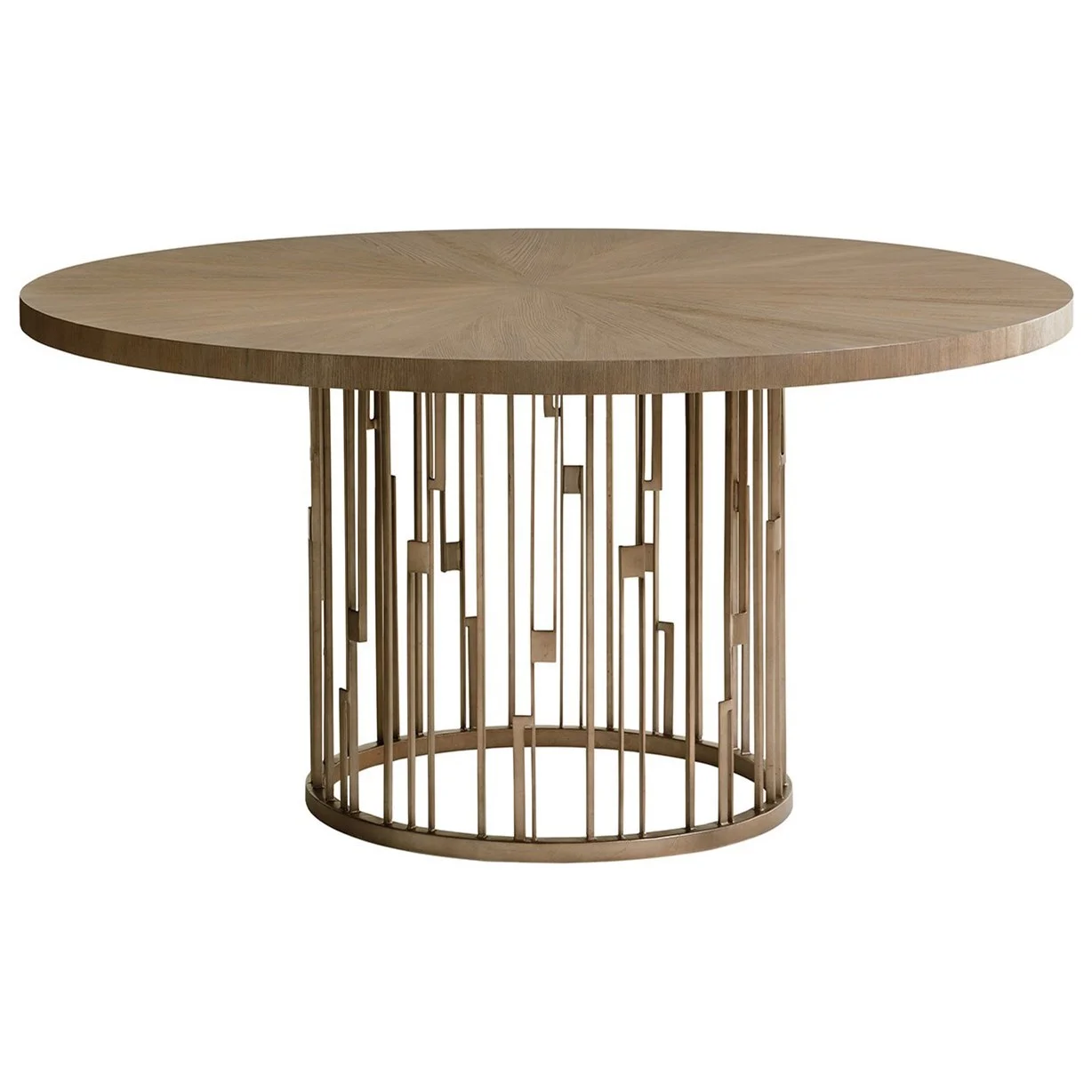 Lexington Shadow Play 725-875C Rendezvous Round Dining Table with Wood ...
