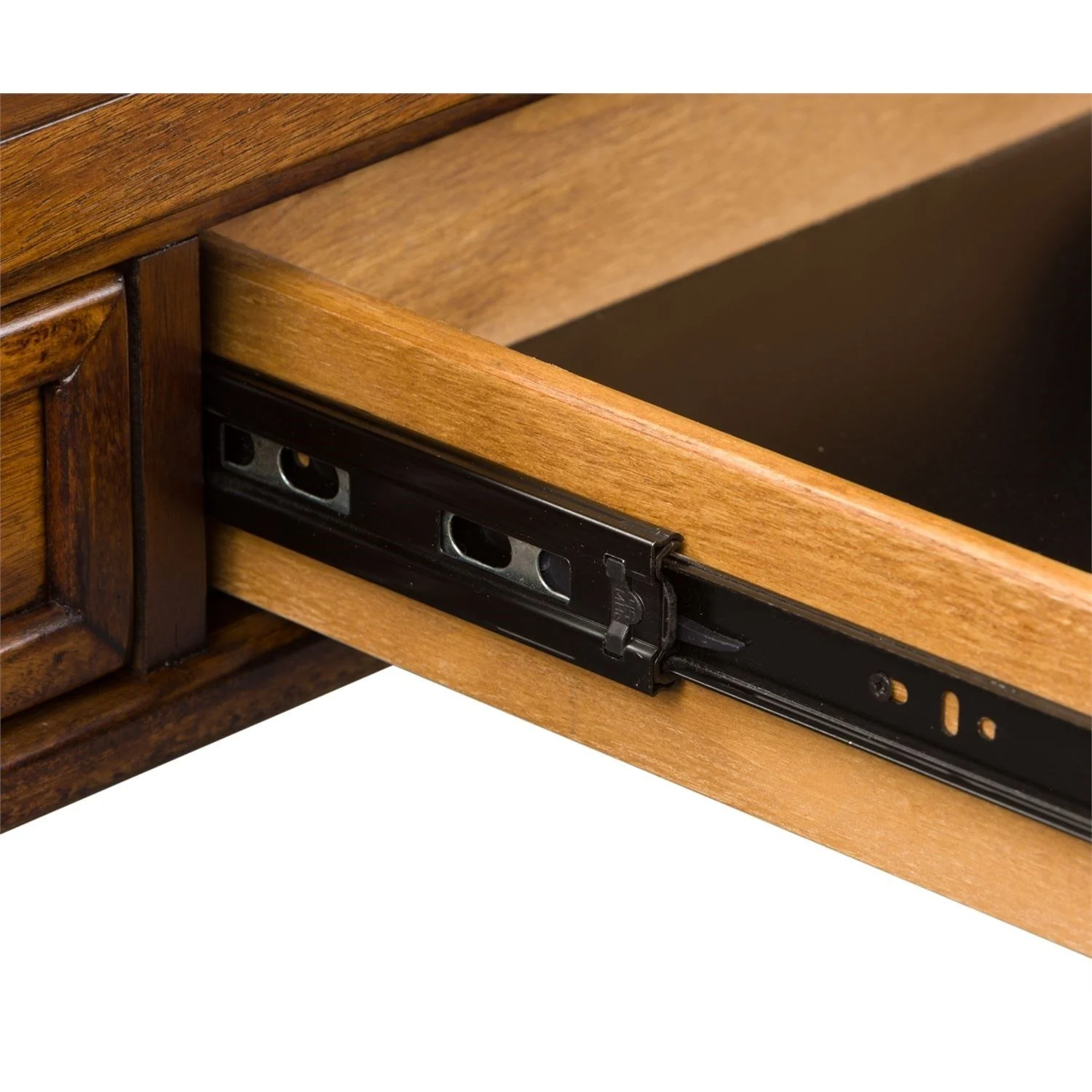 Liberty Furniture Arlington 411-HO107 Industrial Writing Desk with 3 ...