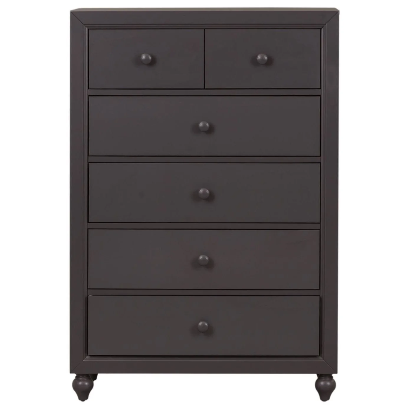 Liberty Furniture Cottage View 423-BR40 Cottage 5-Drawer Chest with Bun ...