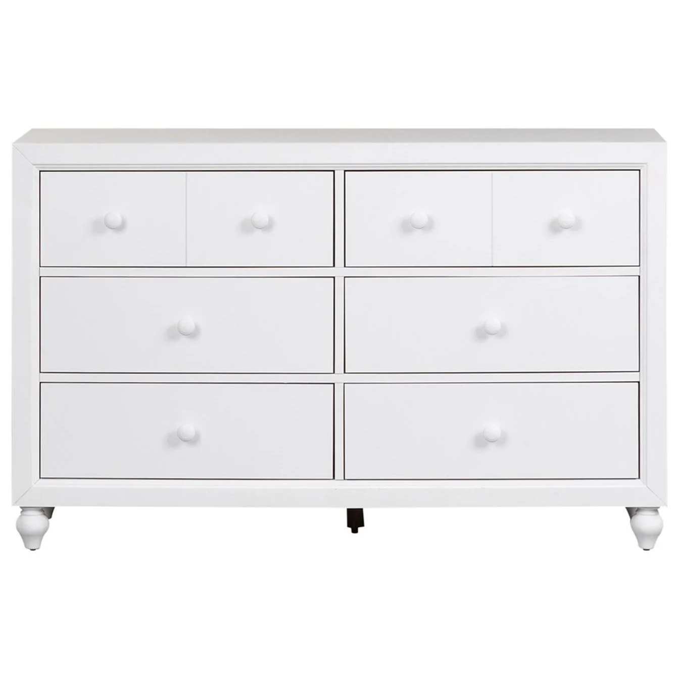 Liberty Furniture Cottage View 030903321 Cottage 6-Drawer Dresser with ...