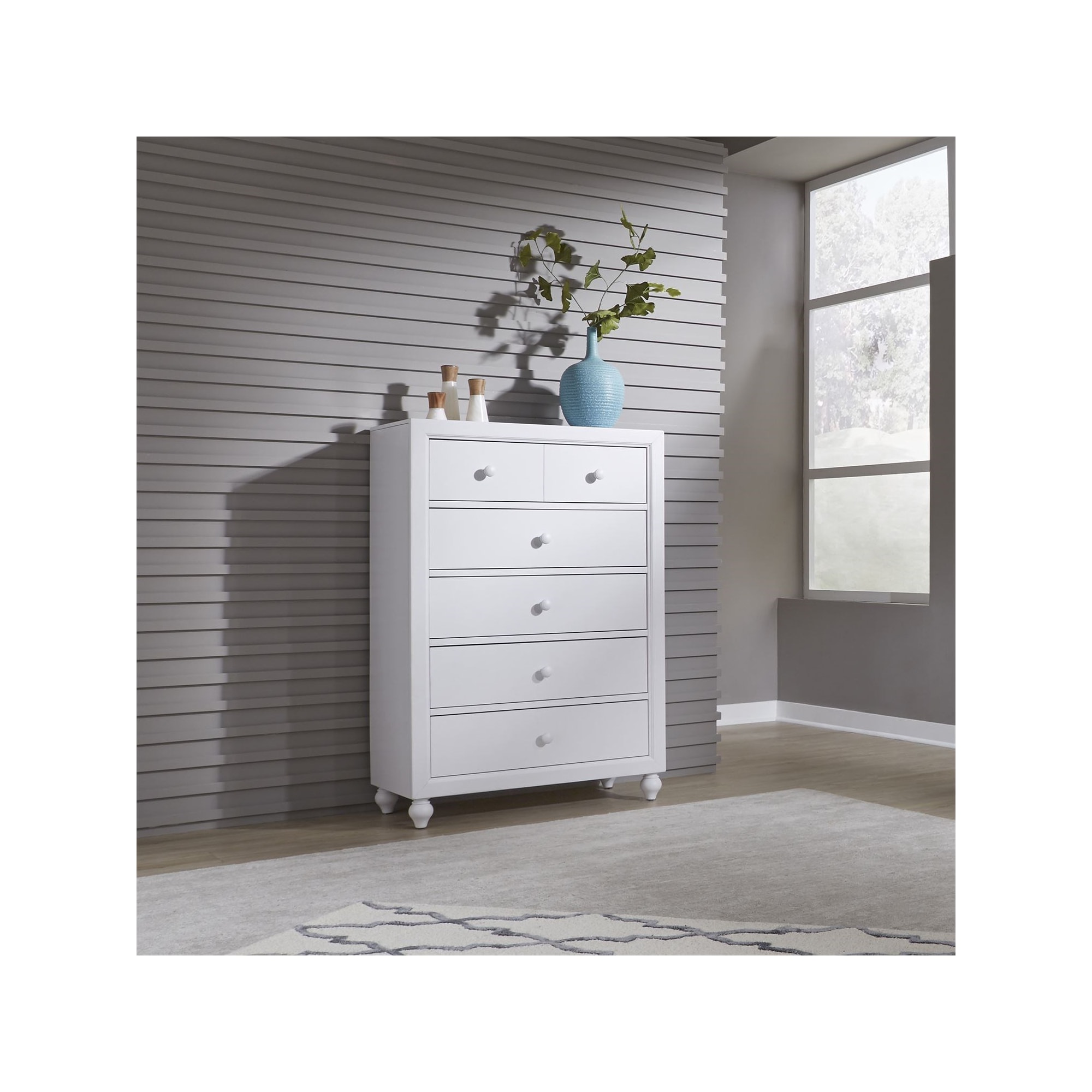 Liberty Furniture Cottage View 038800001 Cottage 5-Drawer Chest with ...