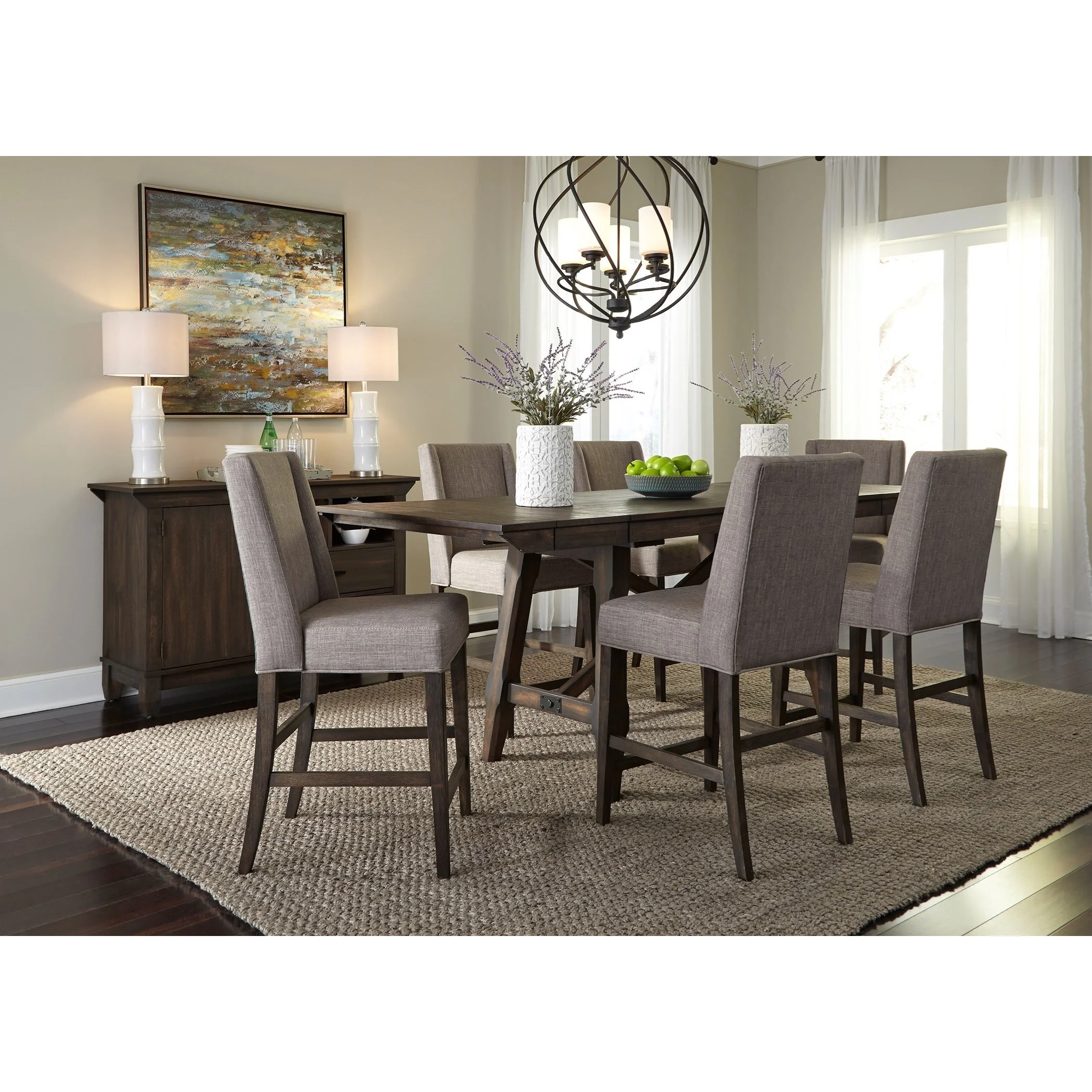 Liberty Furniture Double Bridge 152-CD Dining Room Group 4 Dining Room ...