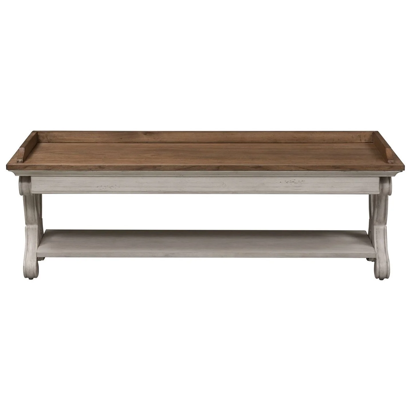 Liberty Furniture Farmhouse Reimagined 652-BR47 Farmhouse Bed Bench ...