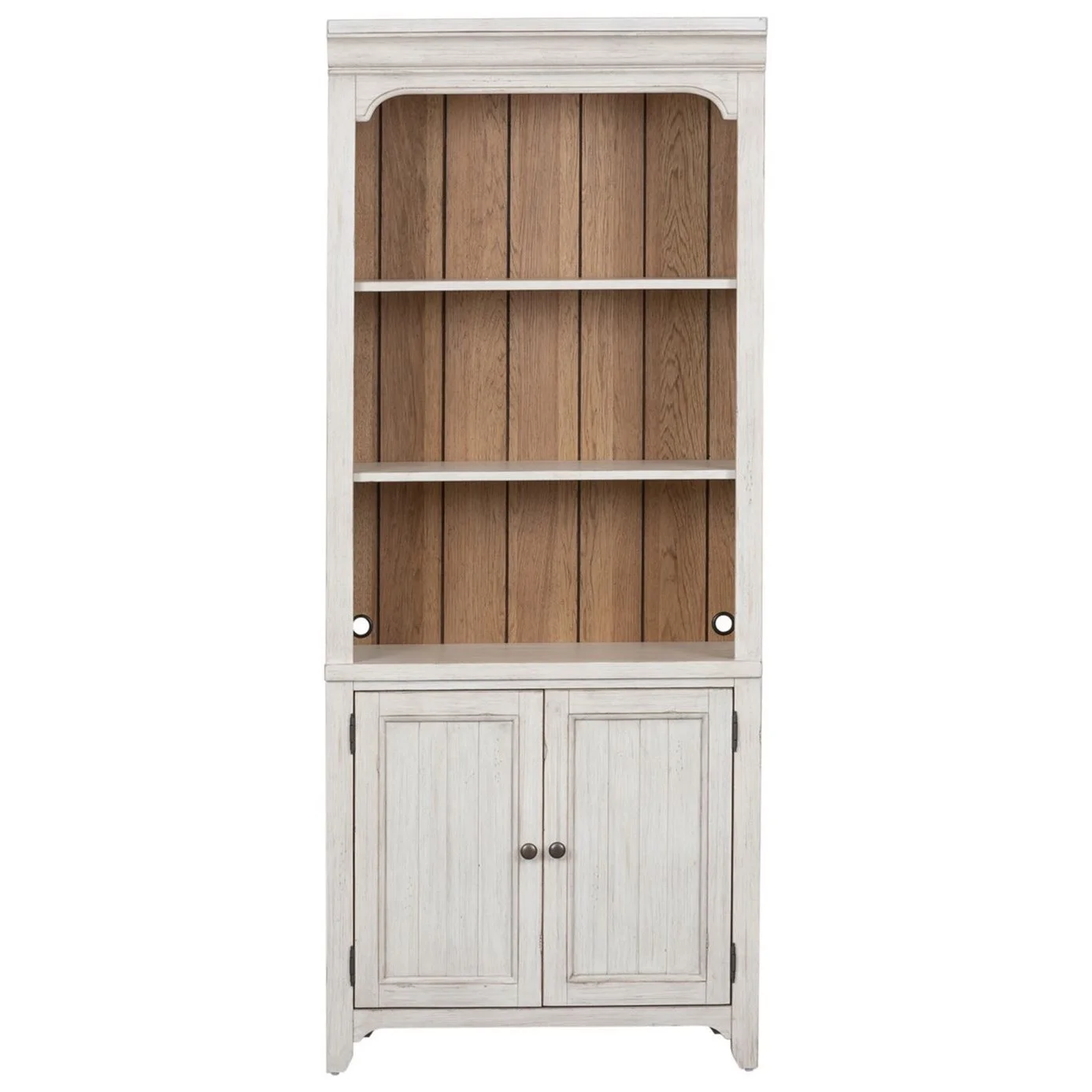 Liberty Furniture Farmhouse Reimagined 652-HO201 Farmhouse Bookcase ...