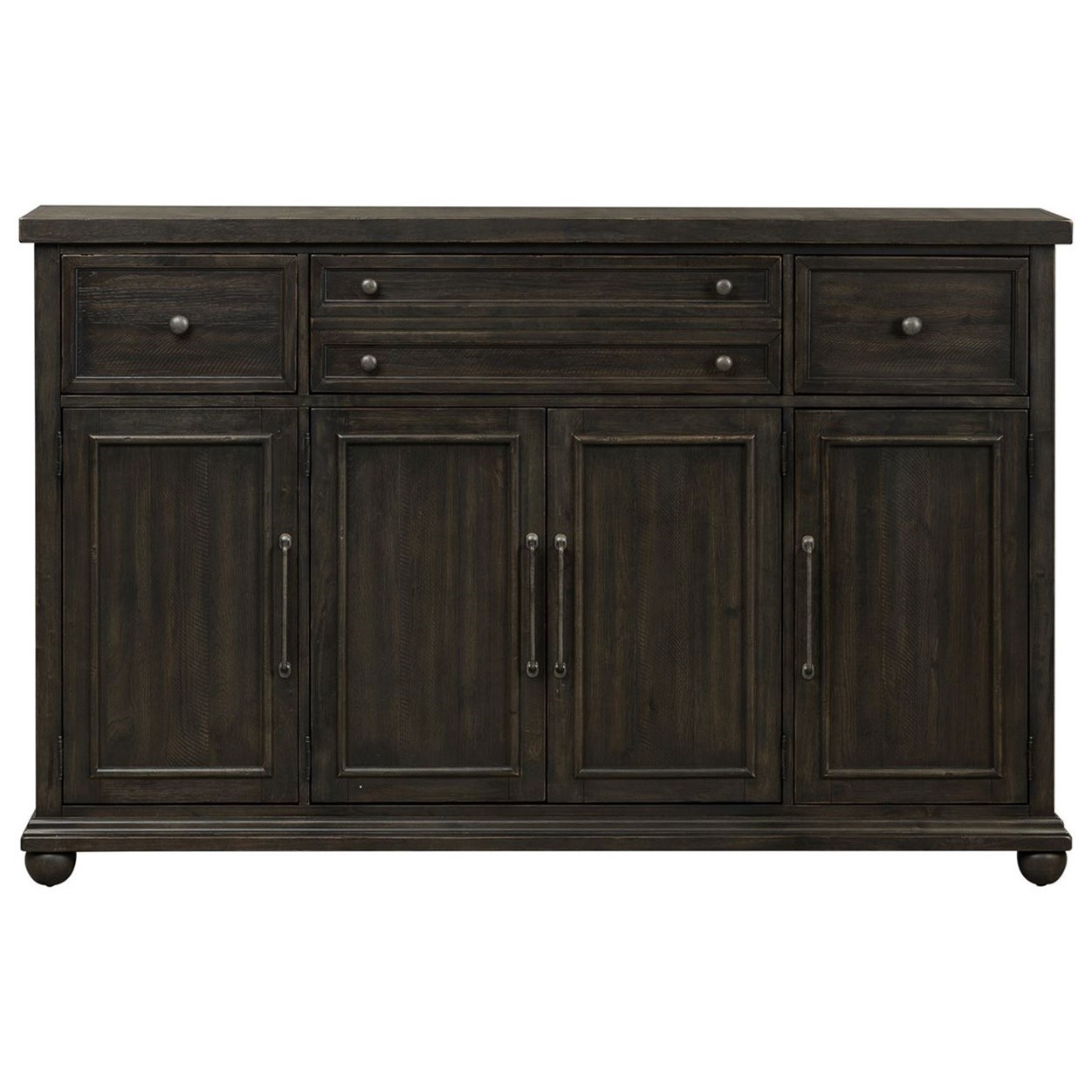 Liberty Furniture Harvest Home 879-HB7246 Relaxed Vintage Hall Buffet ...