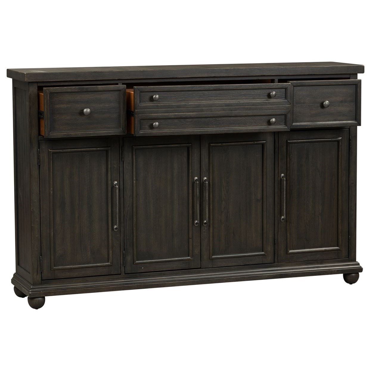 Liberty Furniture Harvest Home 879-HB7246 Relaxed Vintage Hall Buffet ...