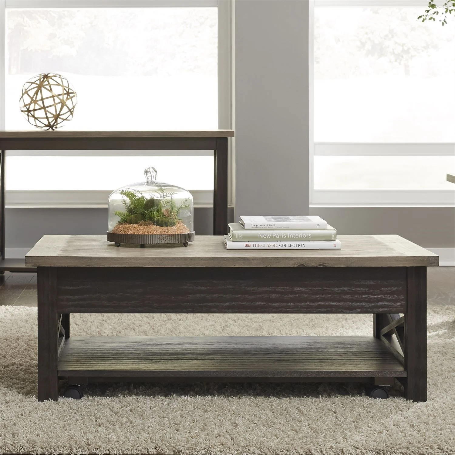 Libby Hansen 422-OT1011 Transitional Lift Top Cocktail Table | Walker's ...
