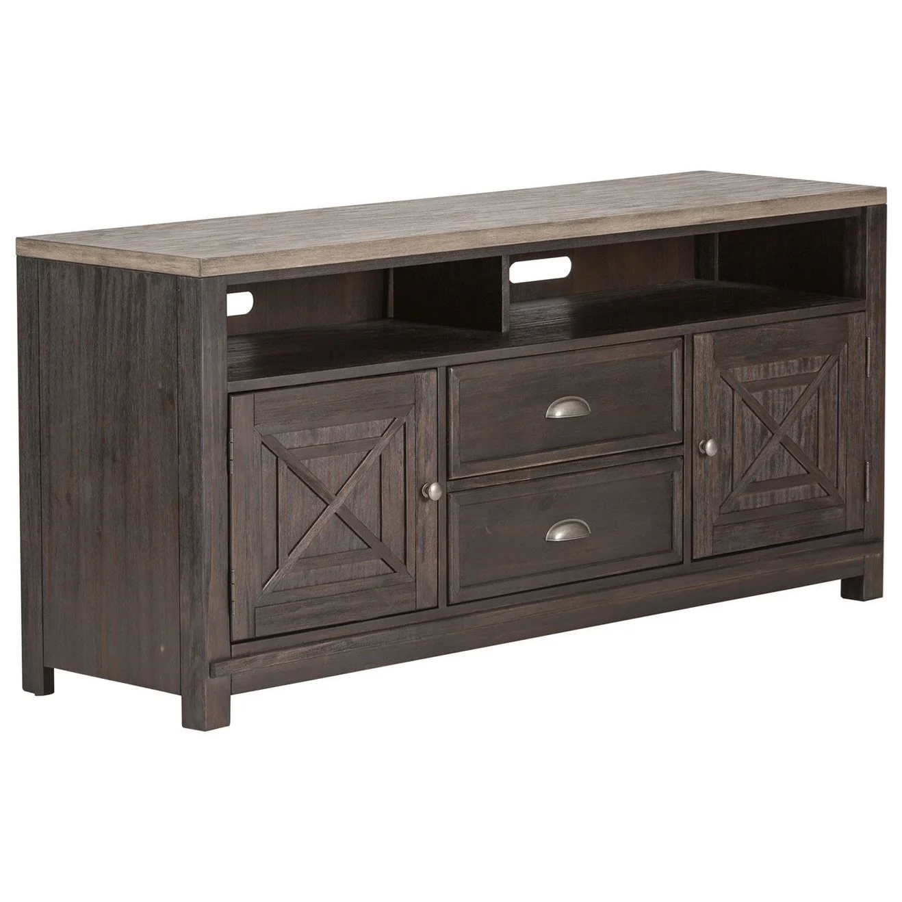 Liberty Furniture Heatherbrook 422-TV66 Transitional Entertainment TV ...