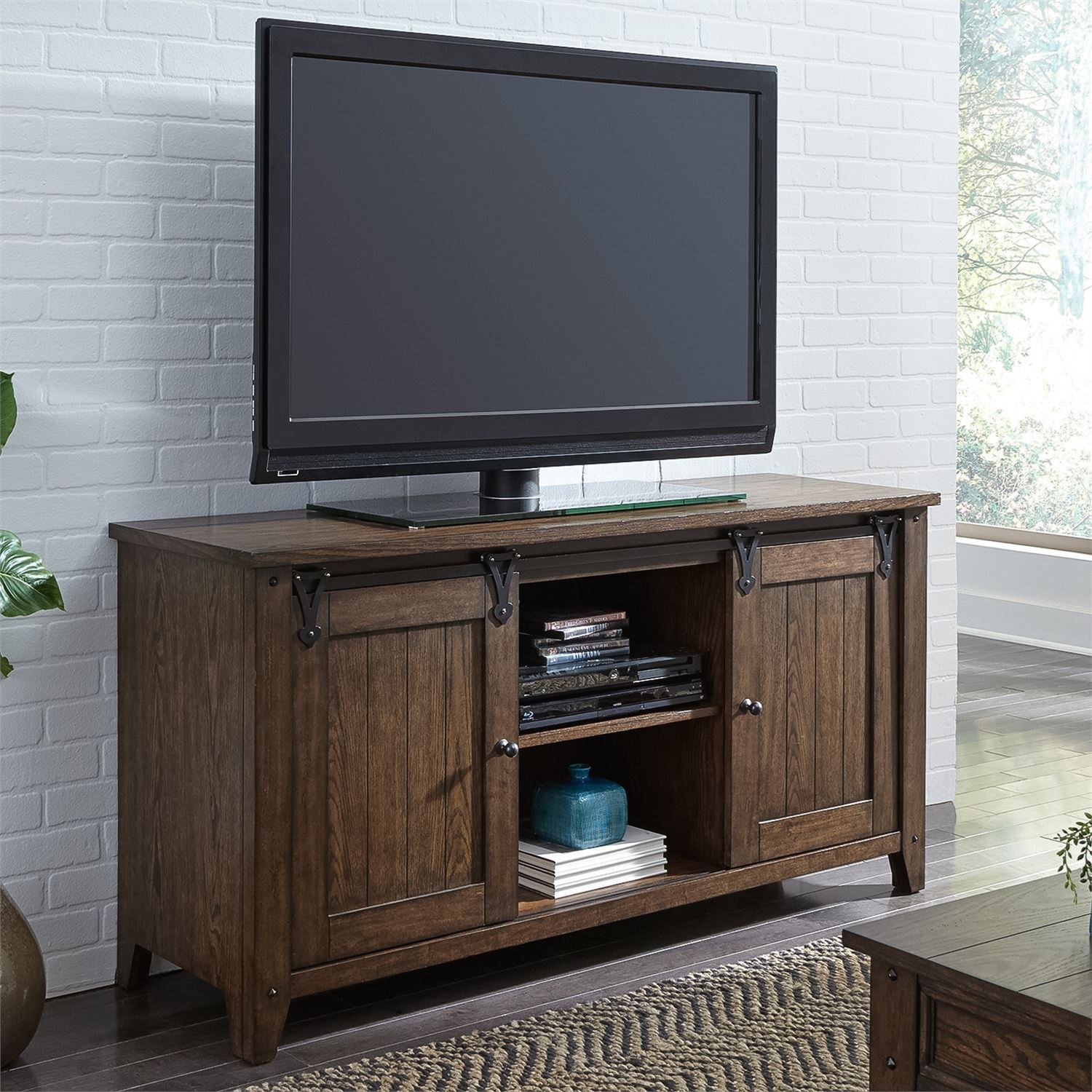 Liberty Furniture Lake House 210-TV60 Two-Door Media TV Console ...