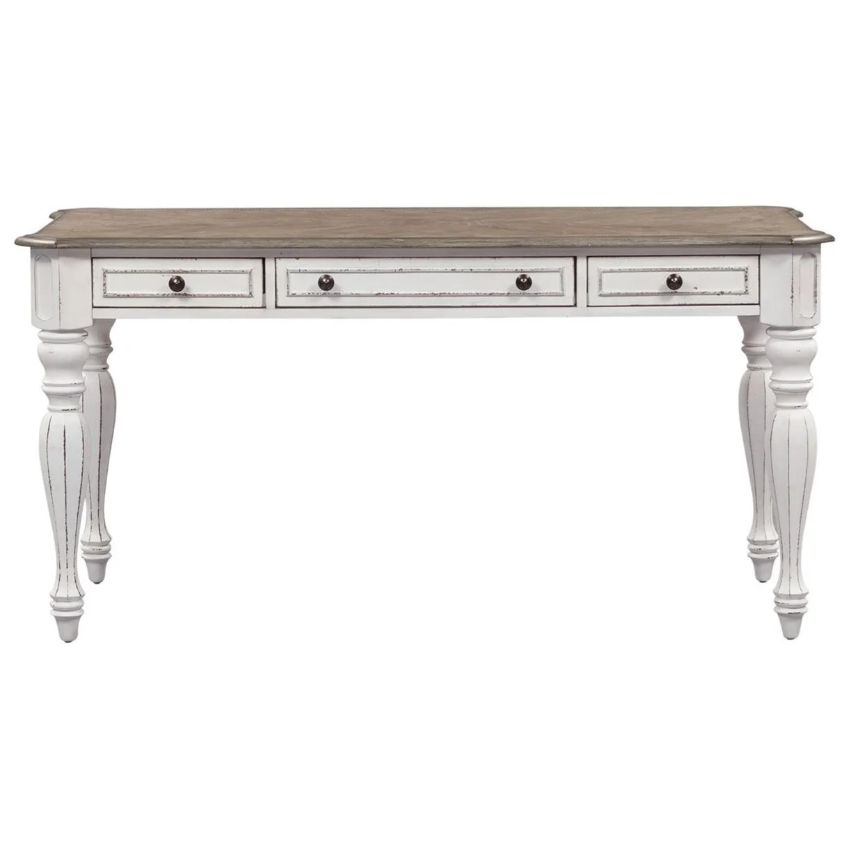 Liberty Furniture Magnolia Manor 244-HO107 Writing Desk with Turned ...