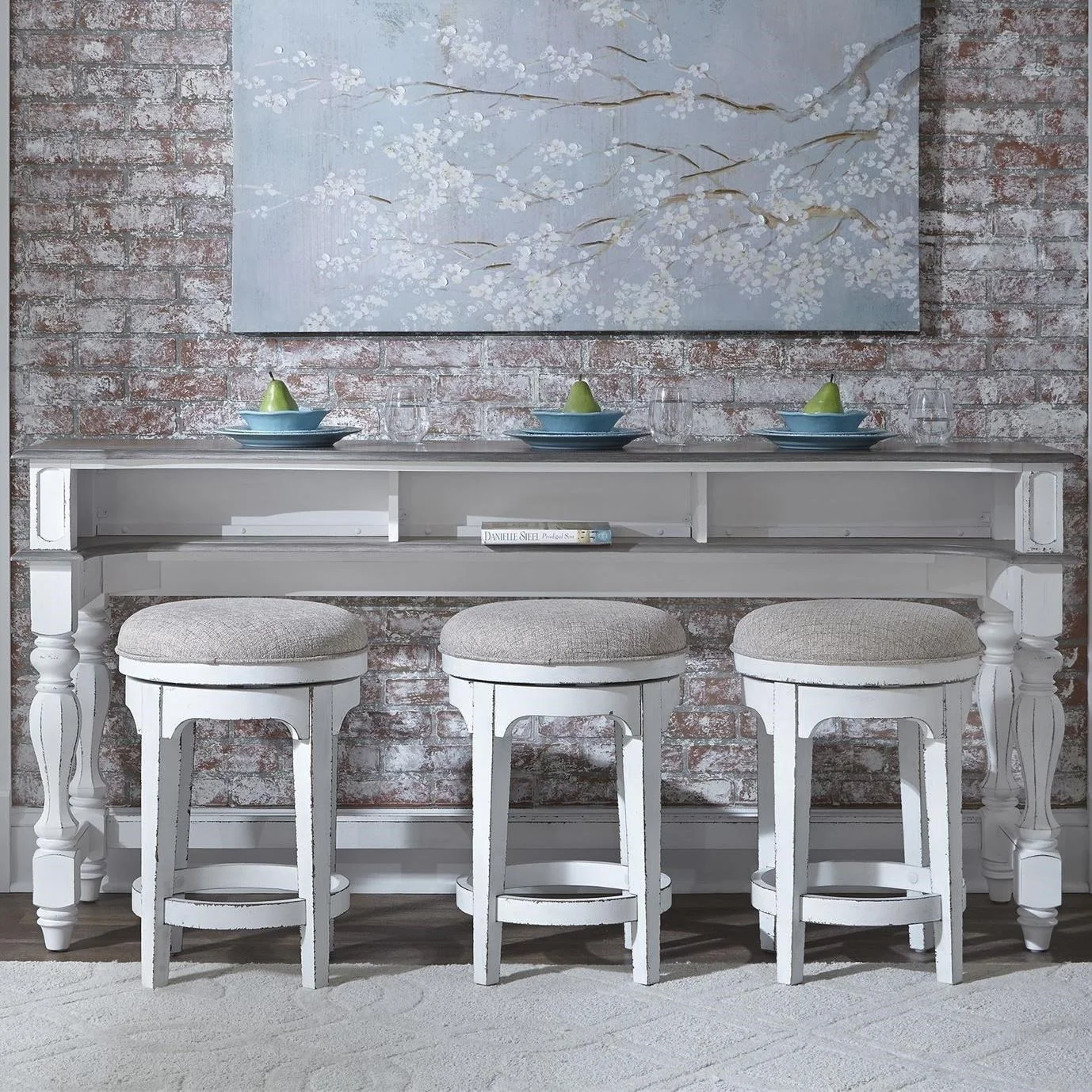 Liberty Furniture Magnolia Manor 244-OT-4PCS Traditional 4-Piece ...