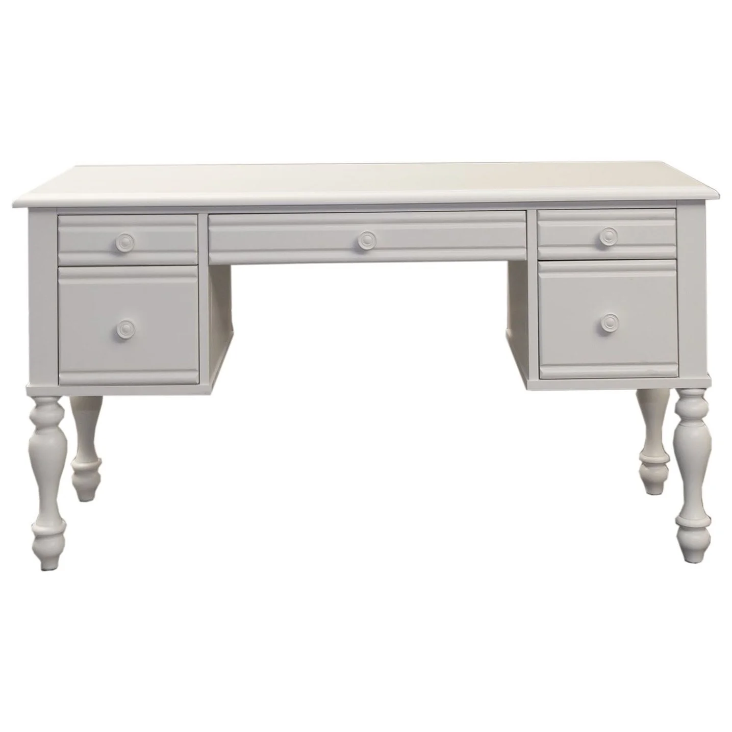 Liberty Furniture Summer House 607-BR36 Cottage Style Vanity Desk with ...