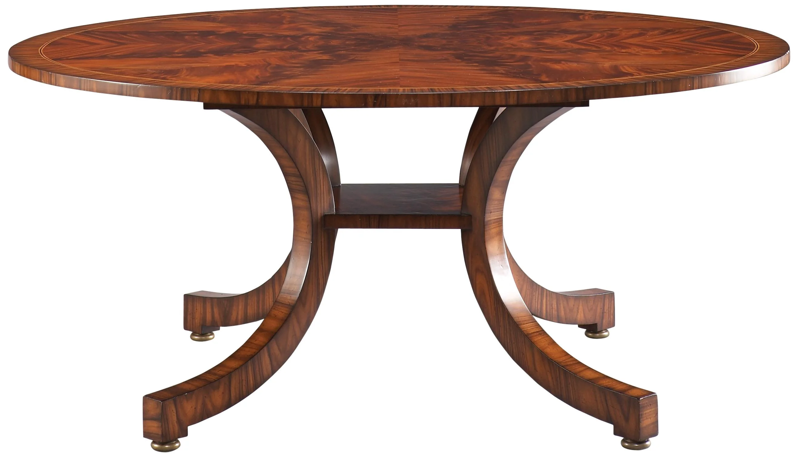 Lillian August Wood LA82011-01 Portman Bow Leg Dining Table | Today's ...