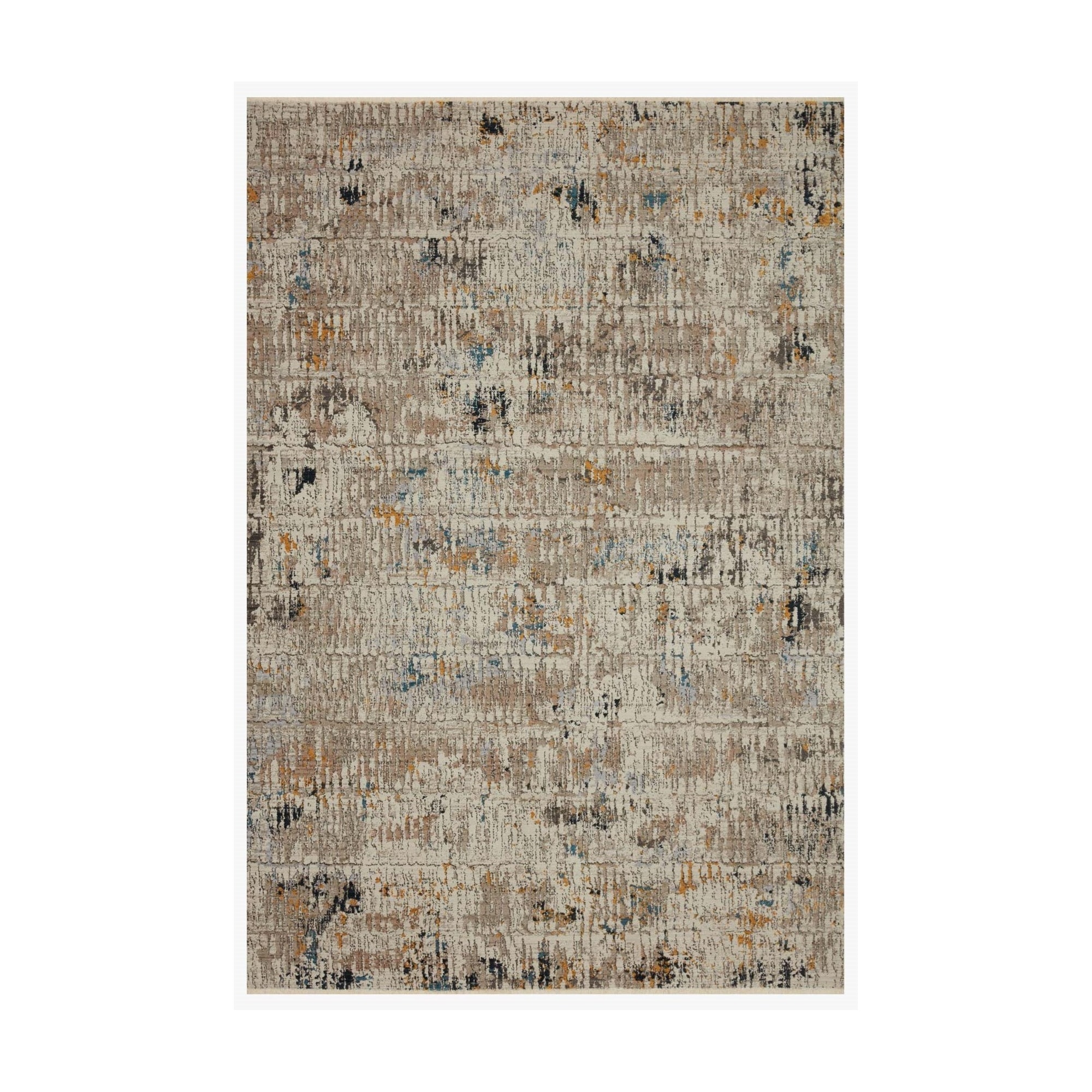 Loloi Rugs Leigh LEIGLEI-06IVGN7AAA 7'10" x 10'10" Ivory / Granite Rug ...