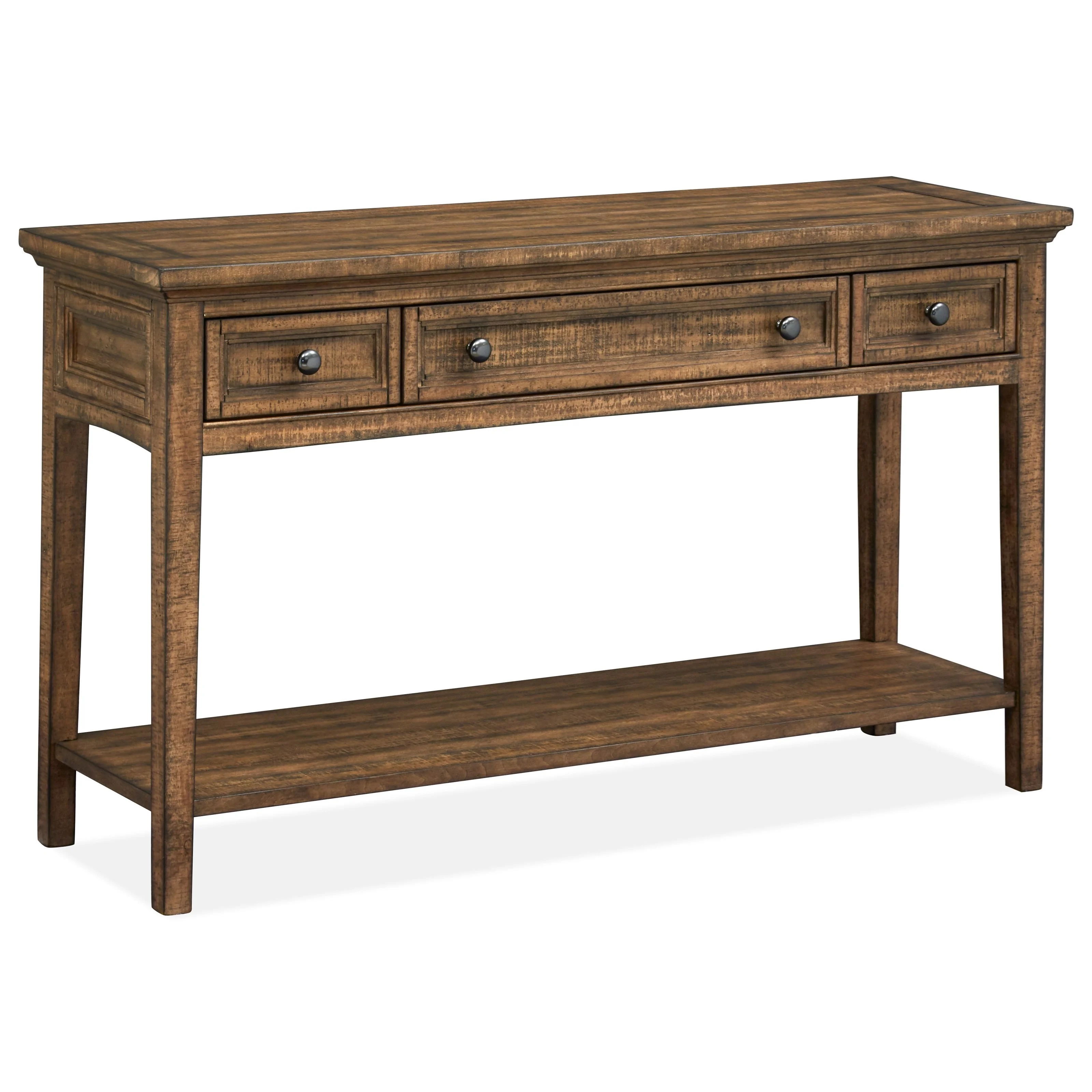 Magnussen Home Bay Creek Occasional Tables T4398-73 Casual 3-Drawer ...