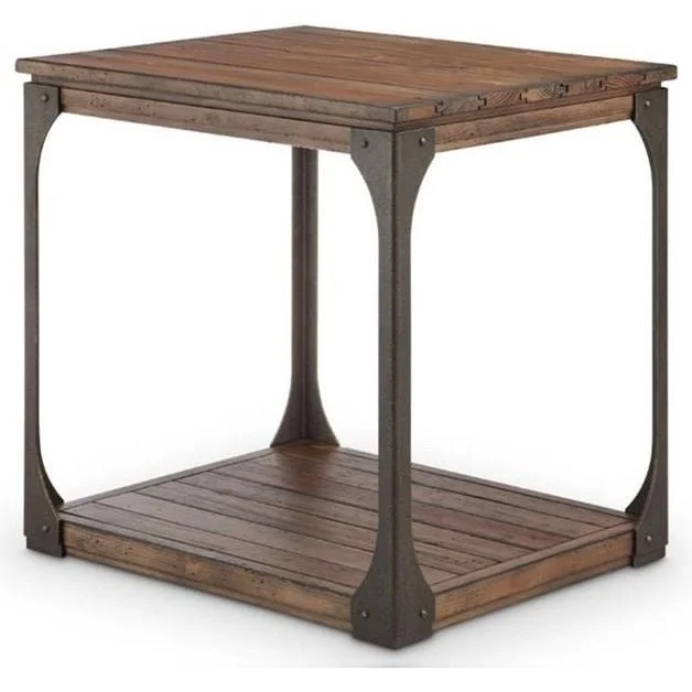 Magnussen Home Montgomery Occasional Tables T4112-03 Rustic Industrial ...