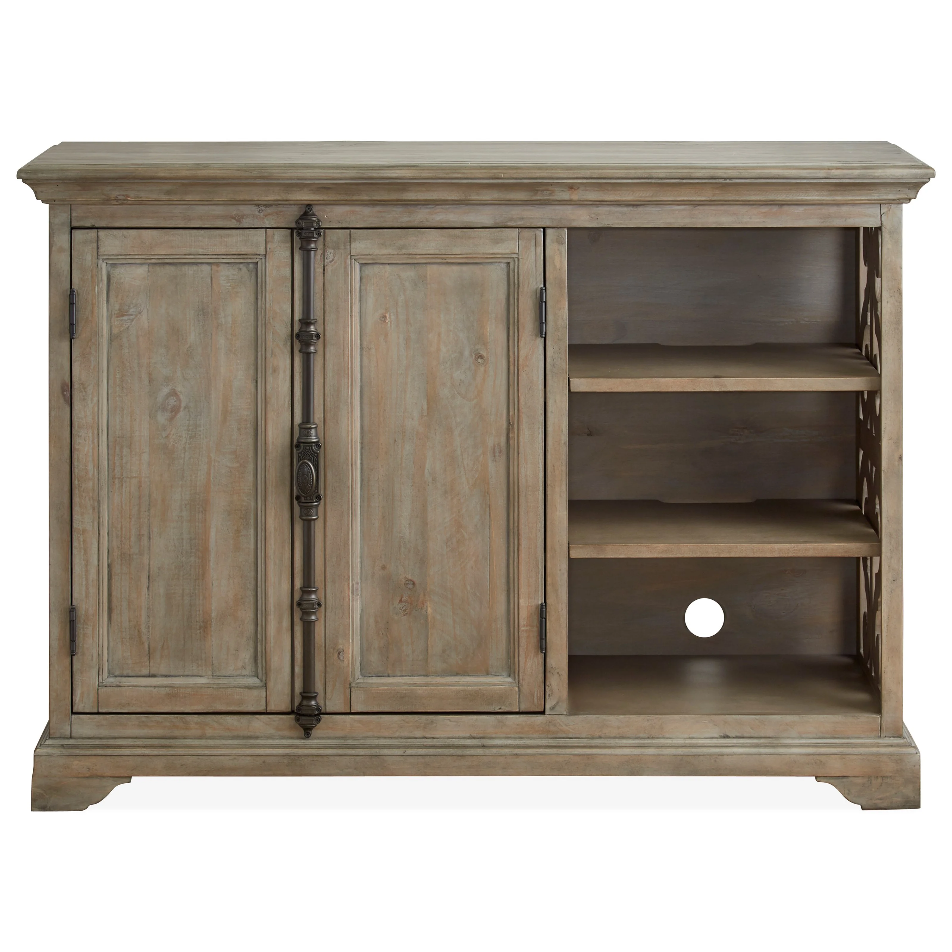 Magnussen Home Tinley Park H4646-42 Farmhouse Printer Stand Credenza ...