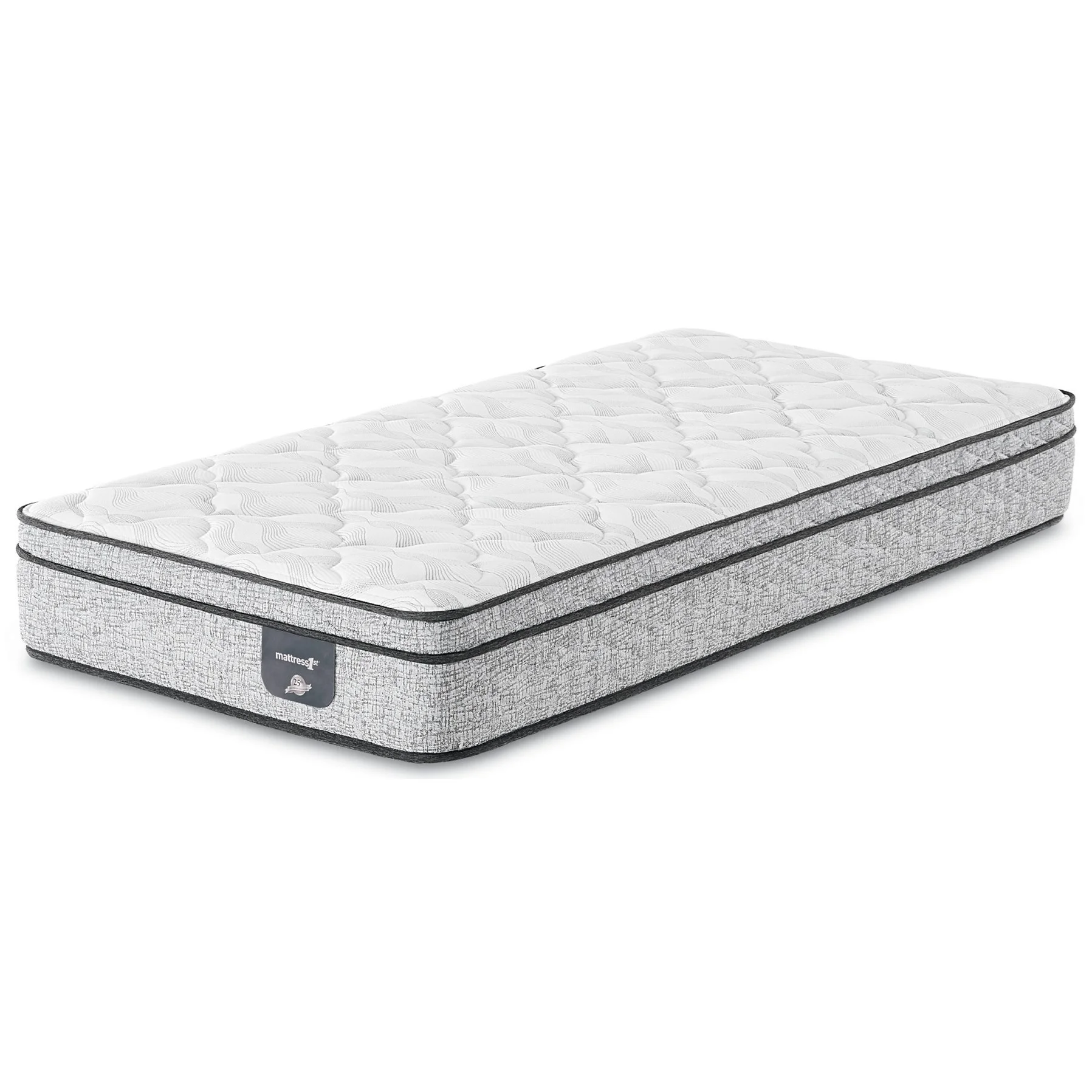 Mattress 1st Bronson ET 500951336-1010 Twin Euro Top Innerspring ...