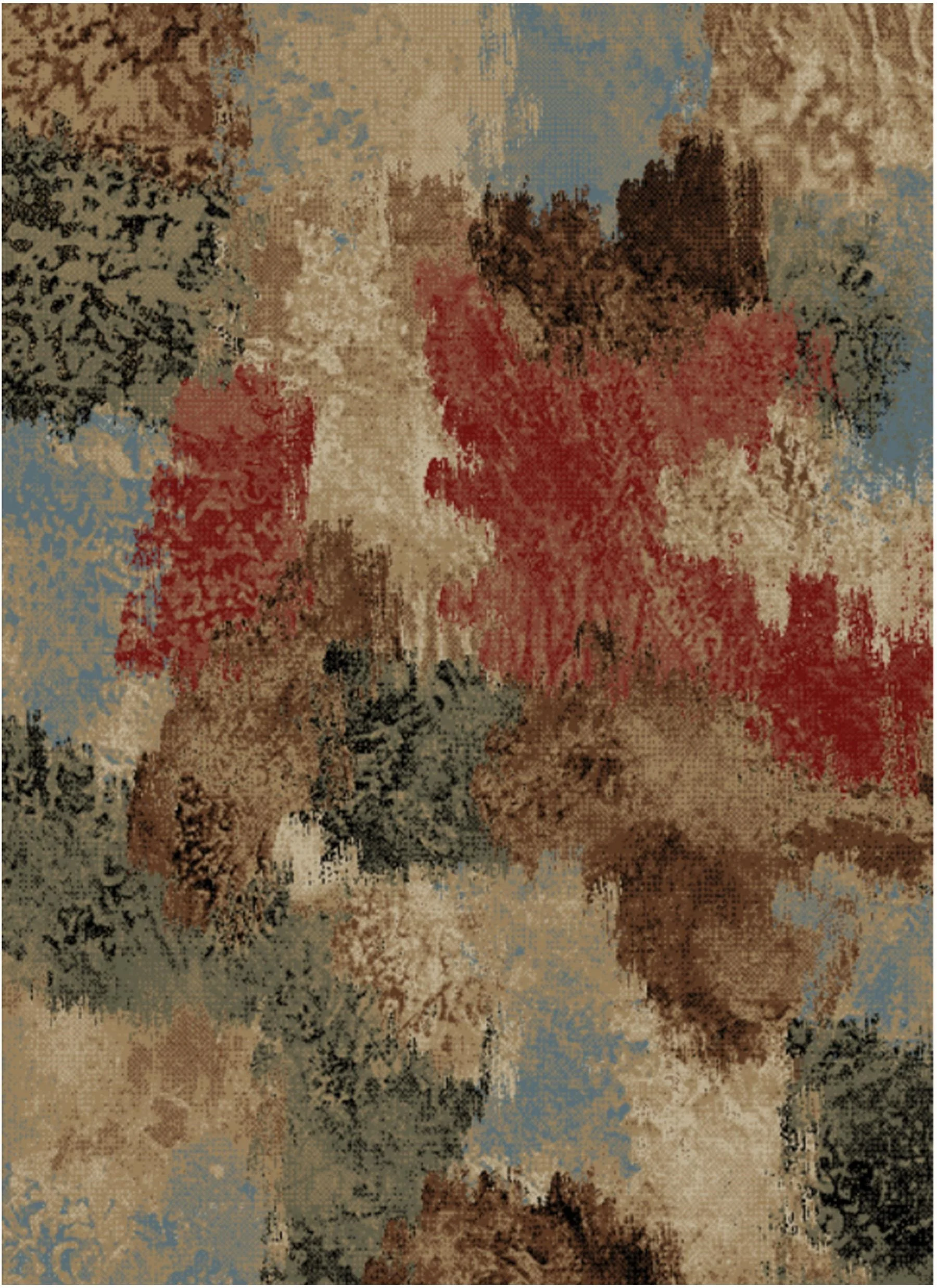 Mayberry Rug City 800-8538 City Plaza Multi | Johnson's Furniture | Rugs