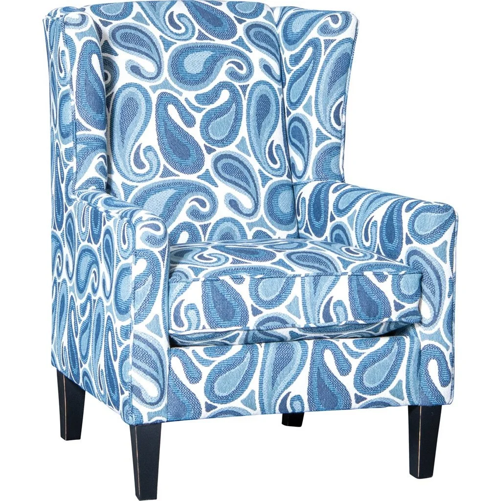 Mayo Furniture 1421 Series 1421F40 WYNEDE Transitional Wing Back Chair ...