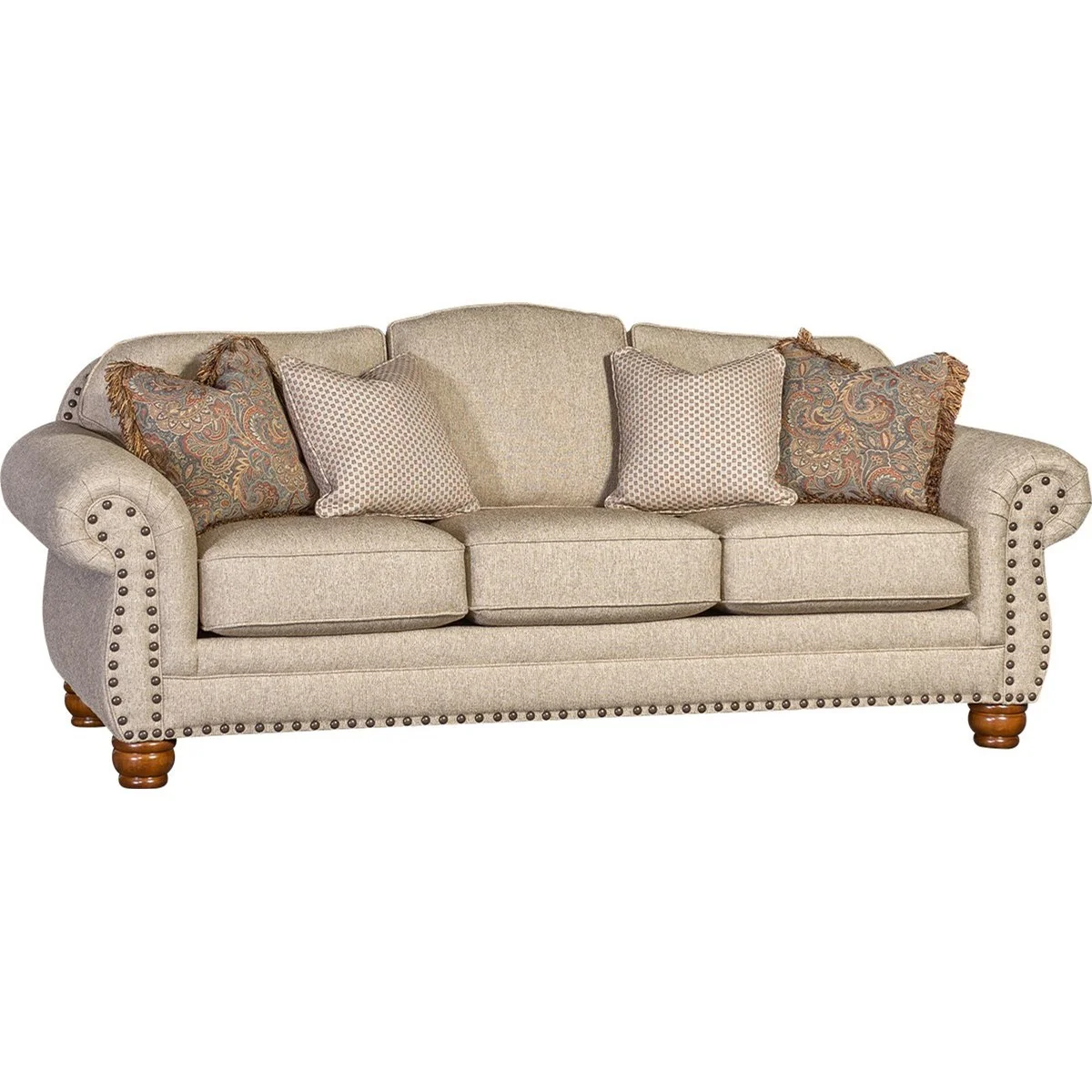 Mayo Furniture 3180 Series 3180F10 Customizable Traditional Sofa with ...