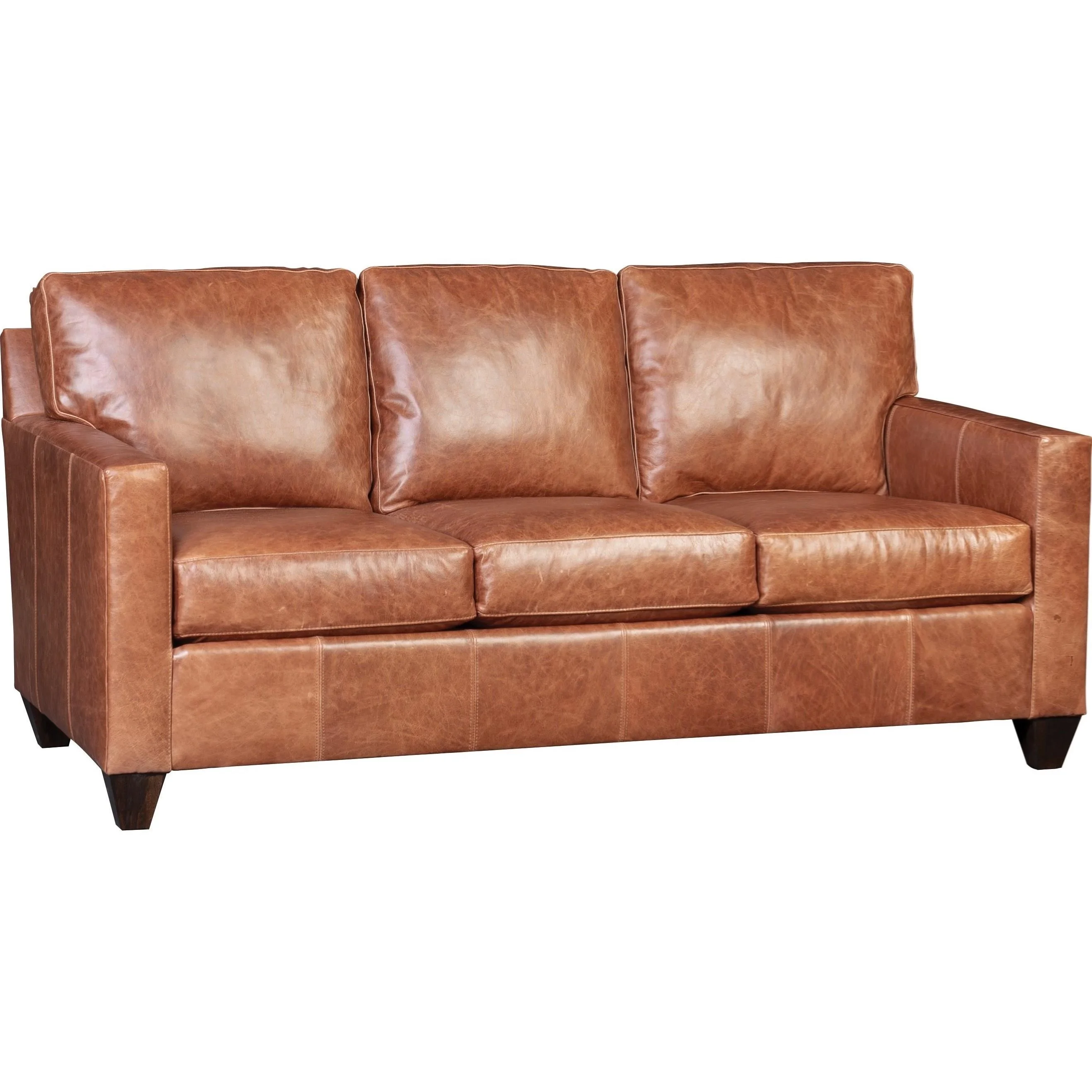 Mayo 3488 Series 3488L10 Contemporary Sofa with Track Arms | Pedigo ...