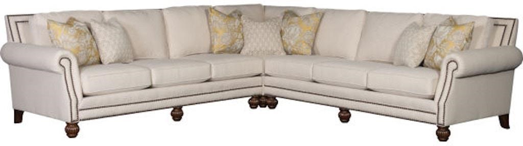 Mayo 4300 Series 4300F14+4300F75 Tuscan Wheat Sectional | Howell ...