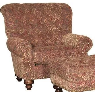 Mayo Furniture 9310 Series 9310F40 Traditional Upholstered Chair with ...