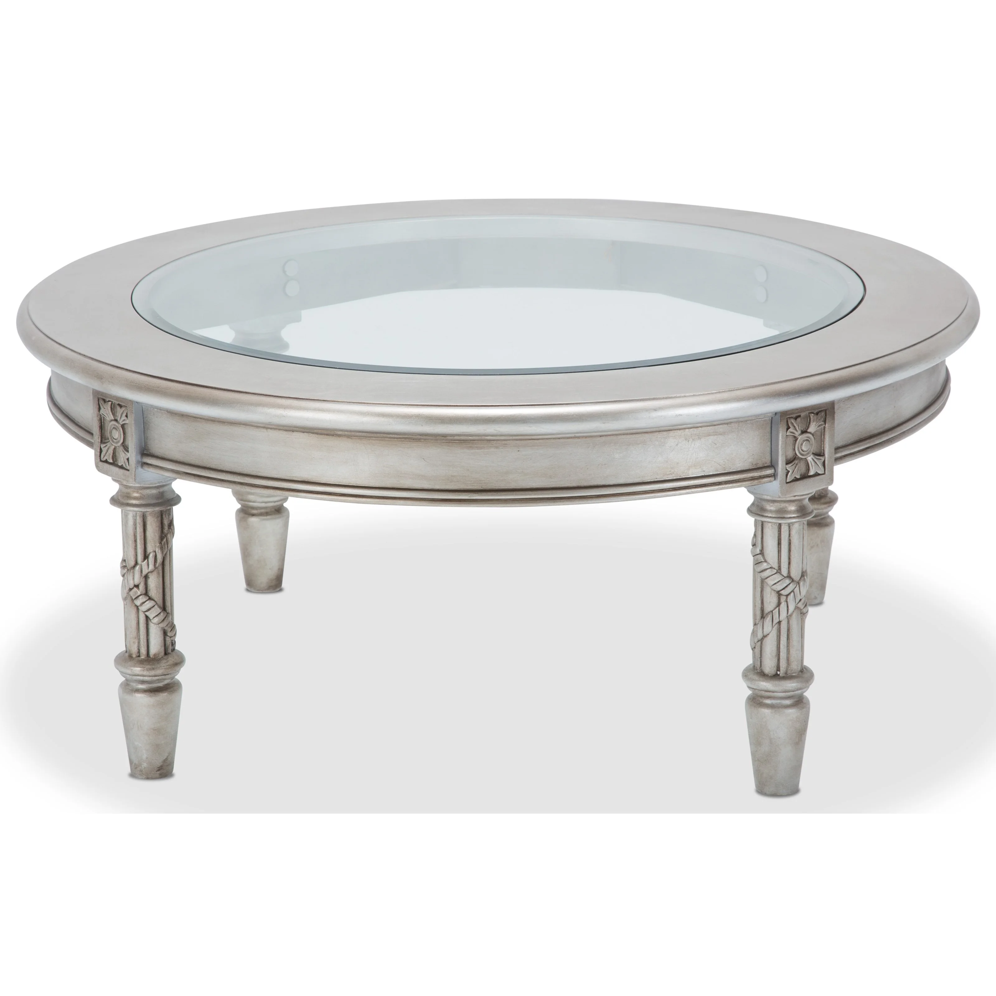 Michael Amini Freestanding - Gisele OGSELE20105 Round Cocktail Table ...