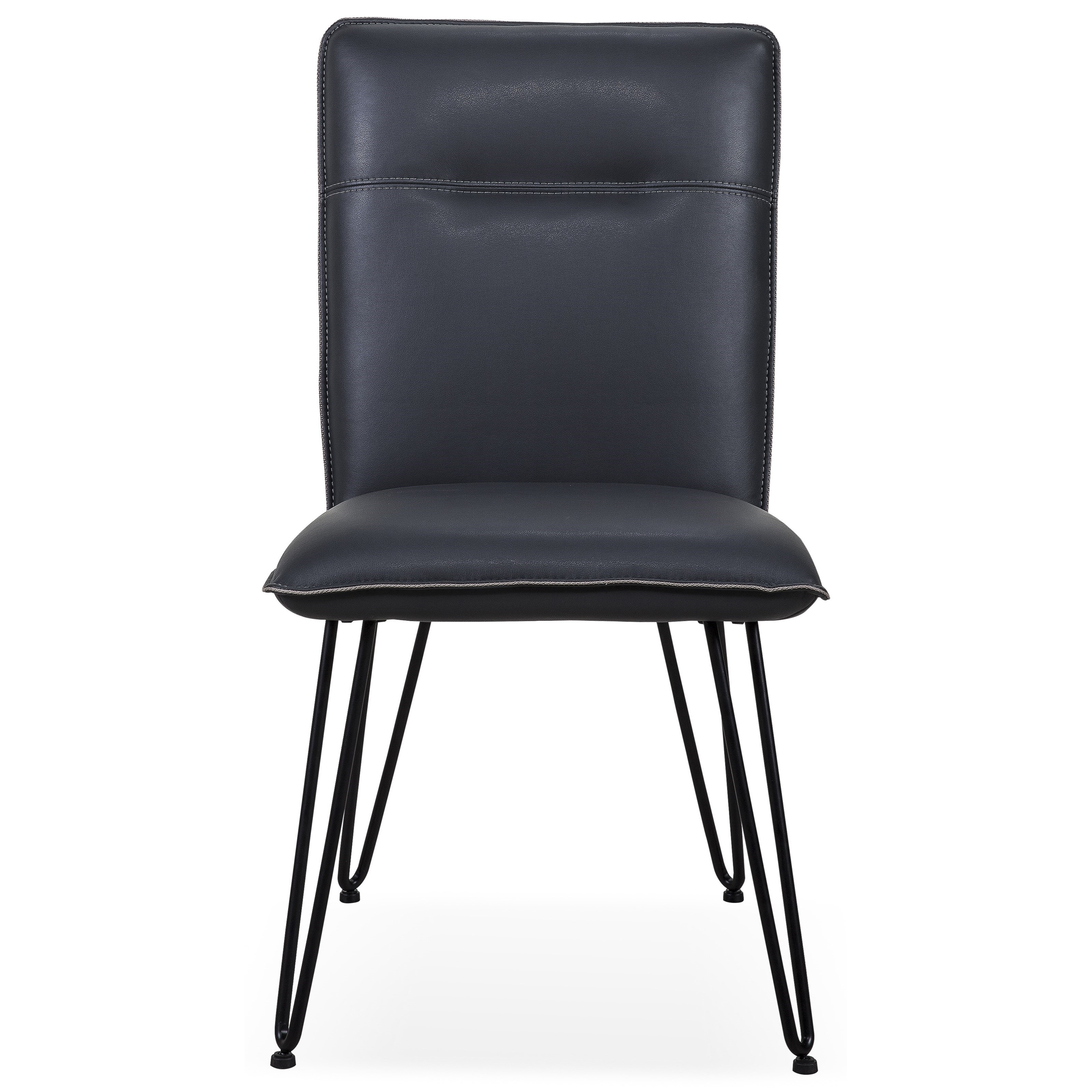 Modus International Crossroads Demi Hairpin Leg Modern Dining Chair in ...