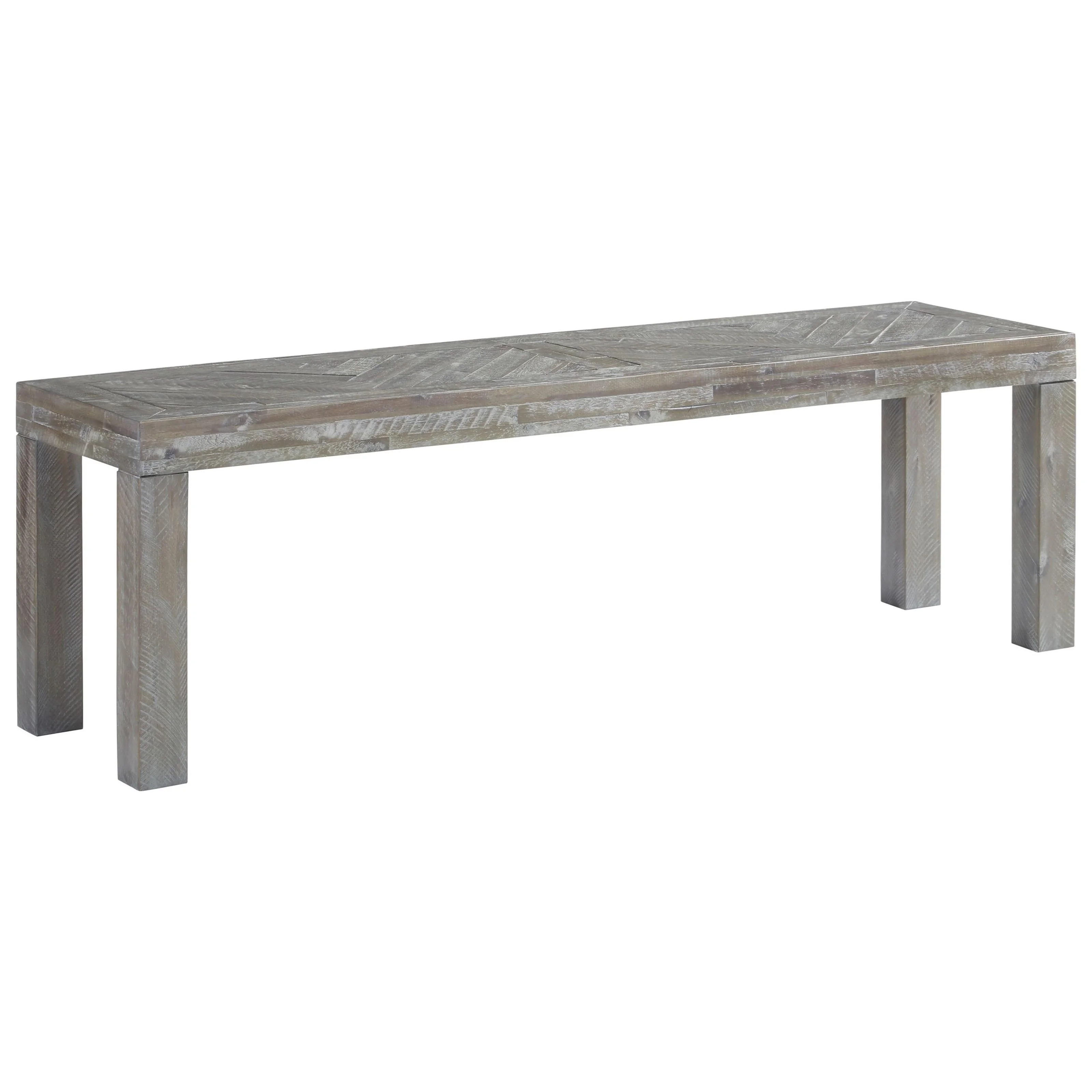 Modus Furniture Herringbone 5QS371 Contemporary Dining Bench | A1 ...
