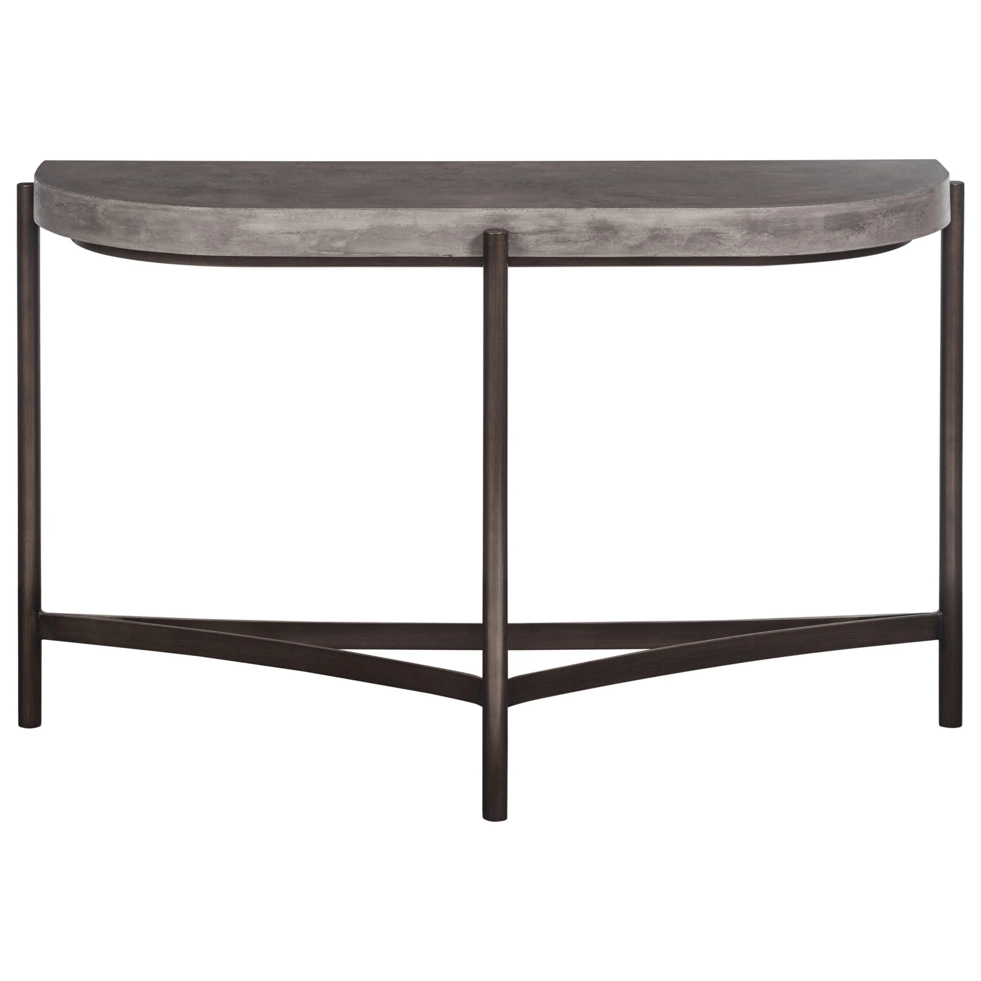 Modus Furniture Lyon A89423 Contemporary Console Table with Concrete Top | A1 Furniture ...