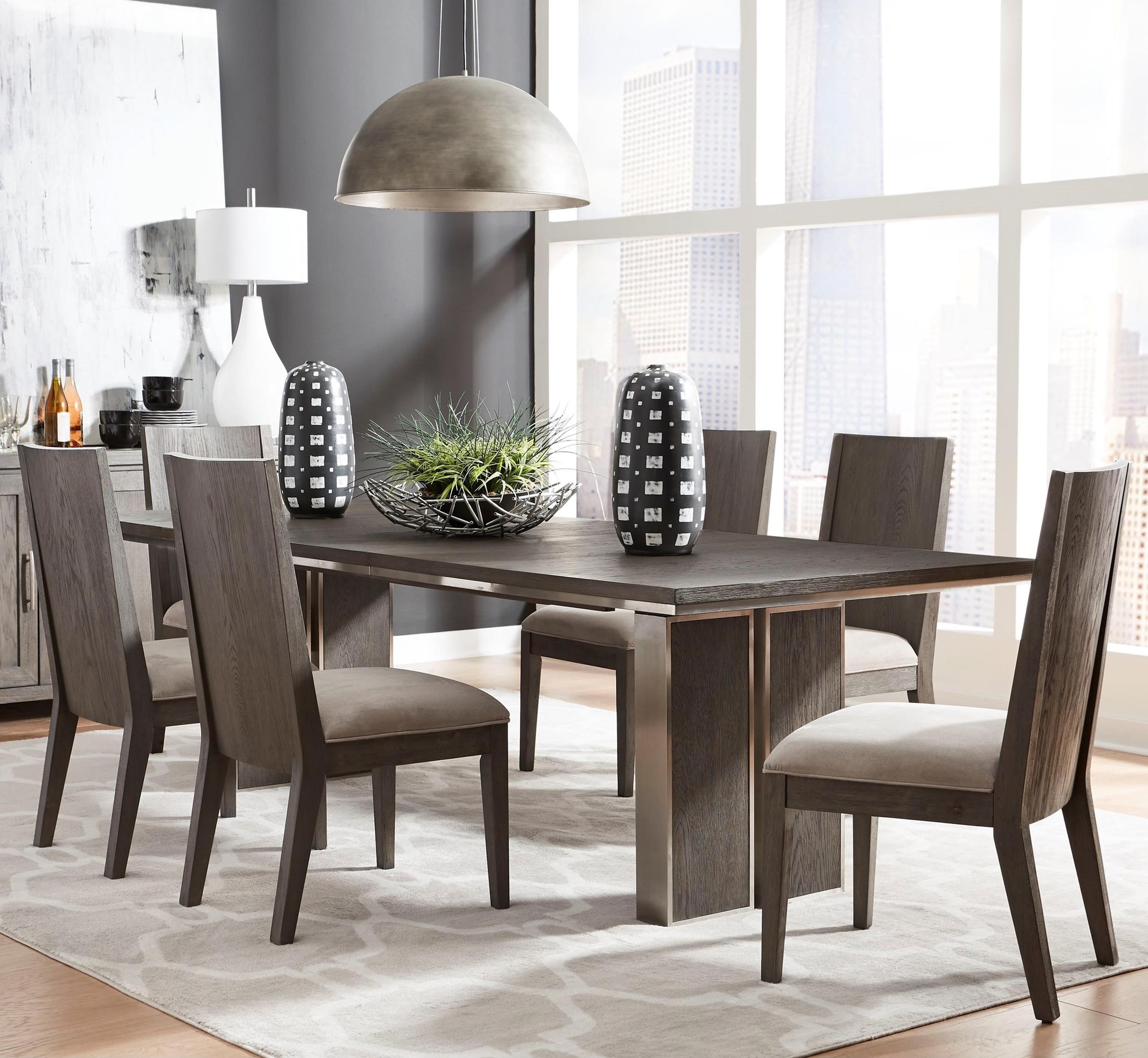 dining room grey table