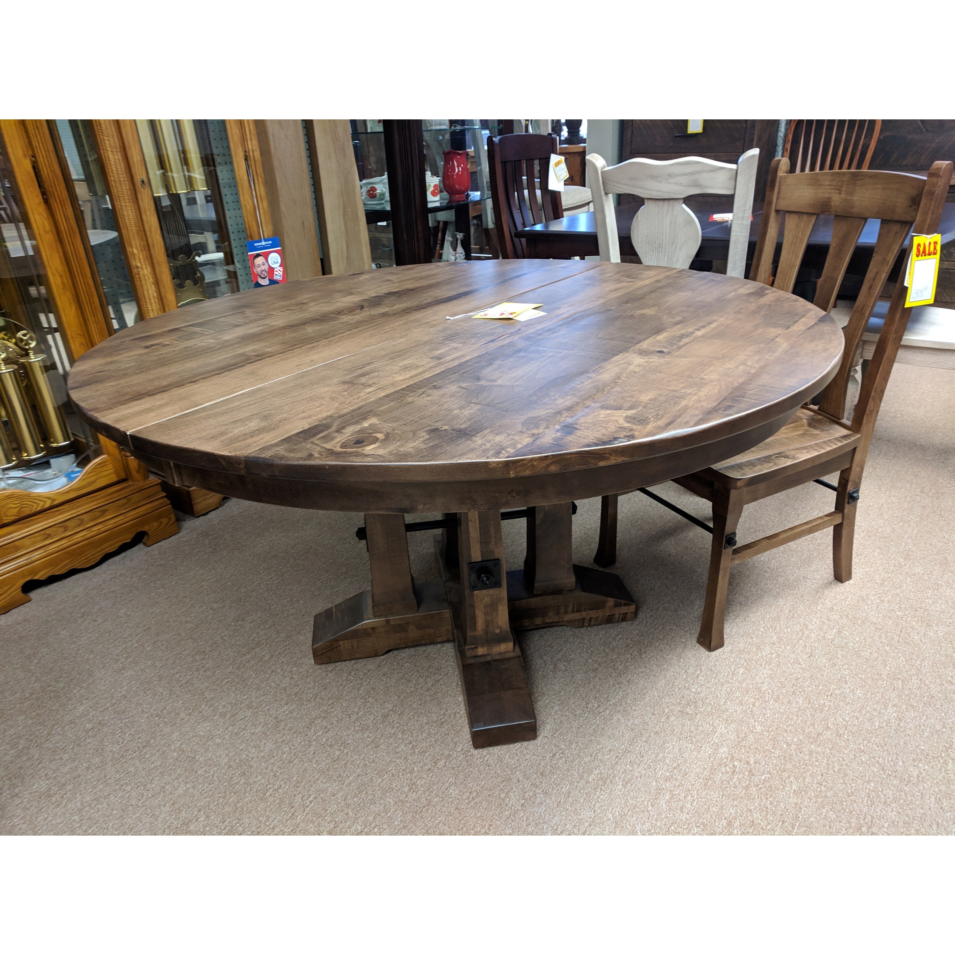 Hermie's Table Shop Carla Elizabeth 23530 Customizable Solid Wood ...